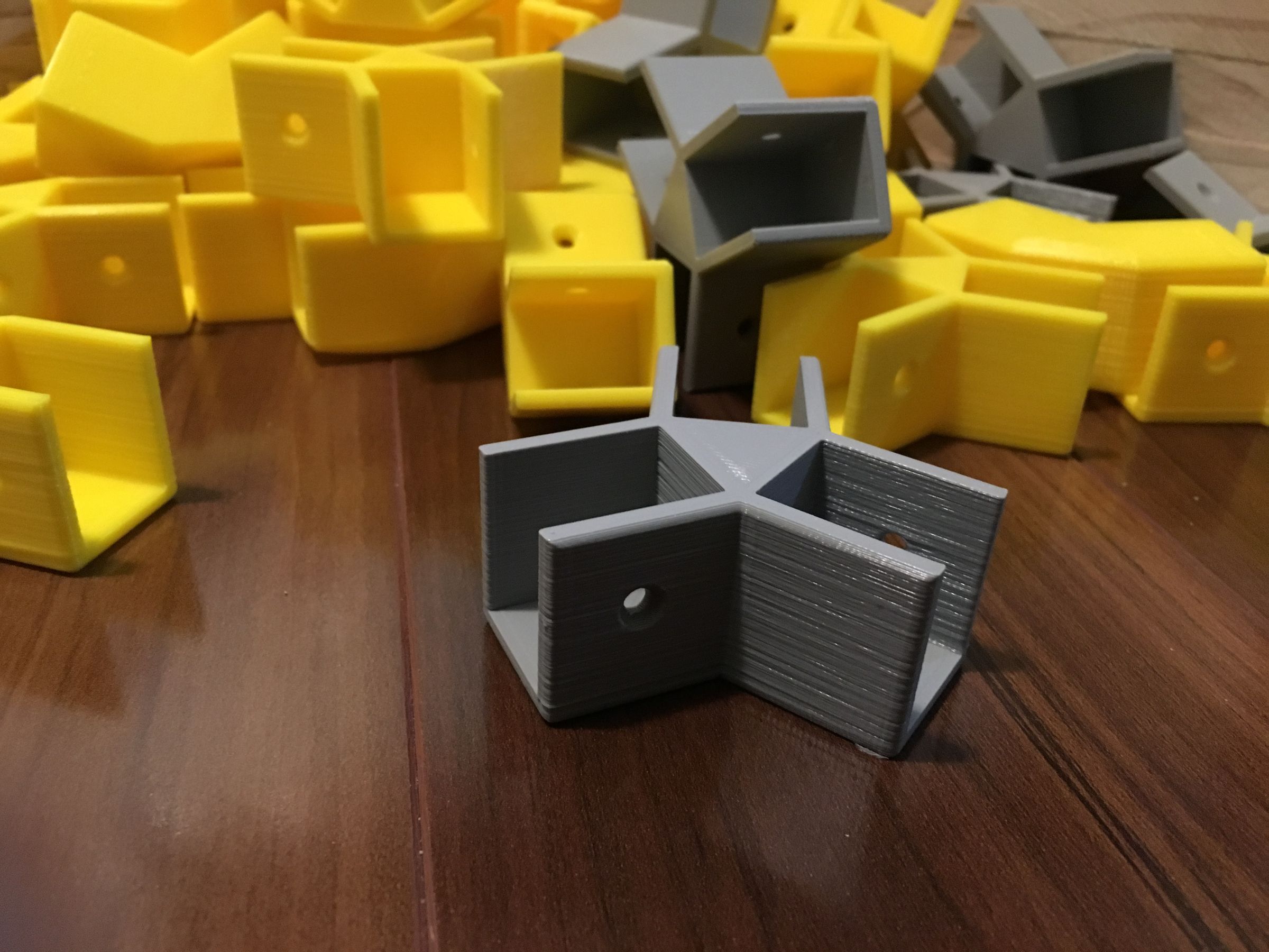 Custom Hexagon Shelves Using 3D Printing : 6 Steps (with Pictures ...