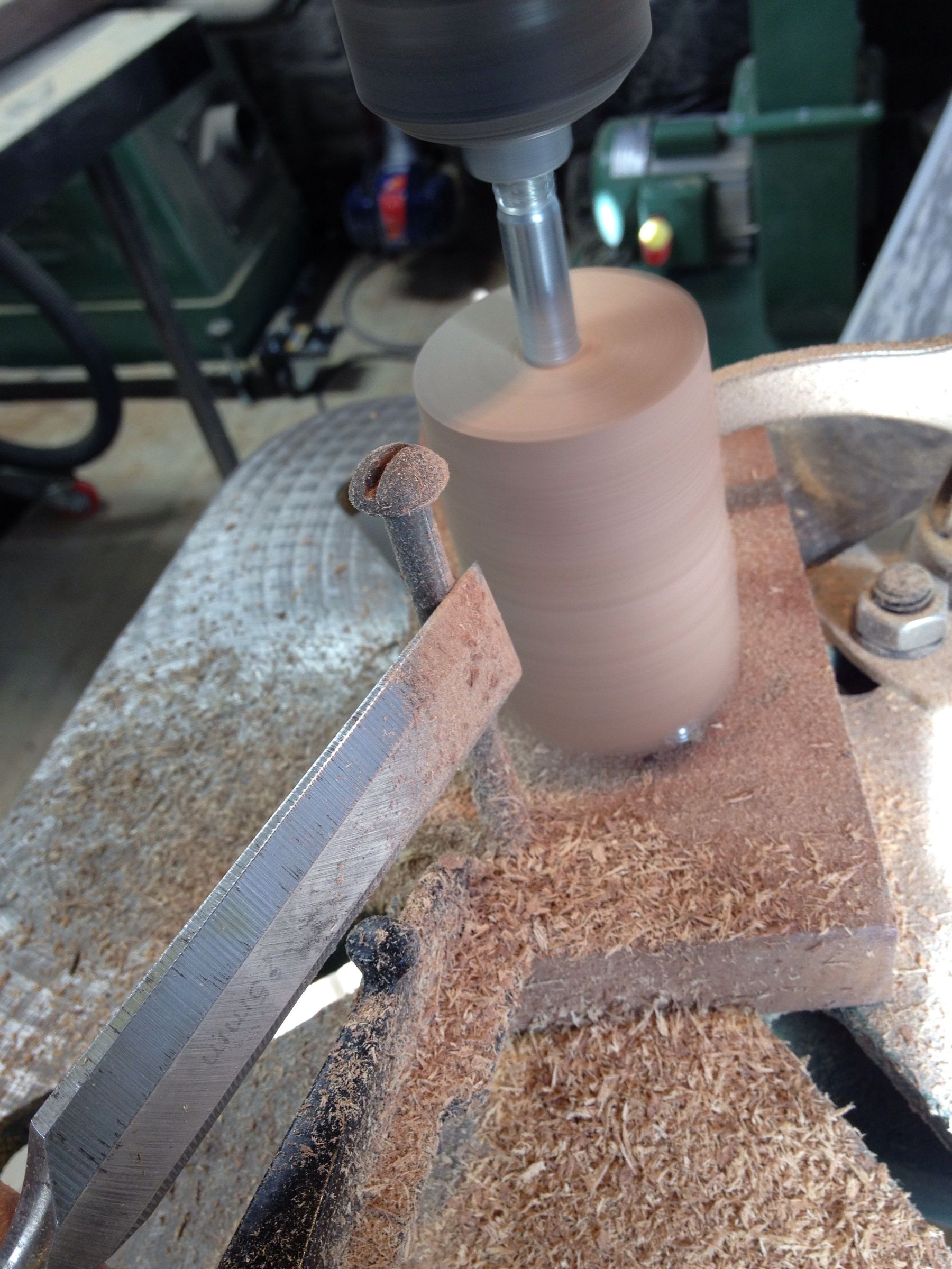 Drill Press As Wood Lathe : 4 Steps (with Pictures) - Instructables