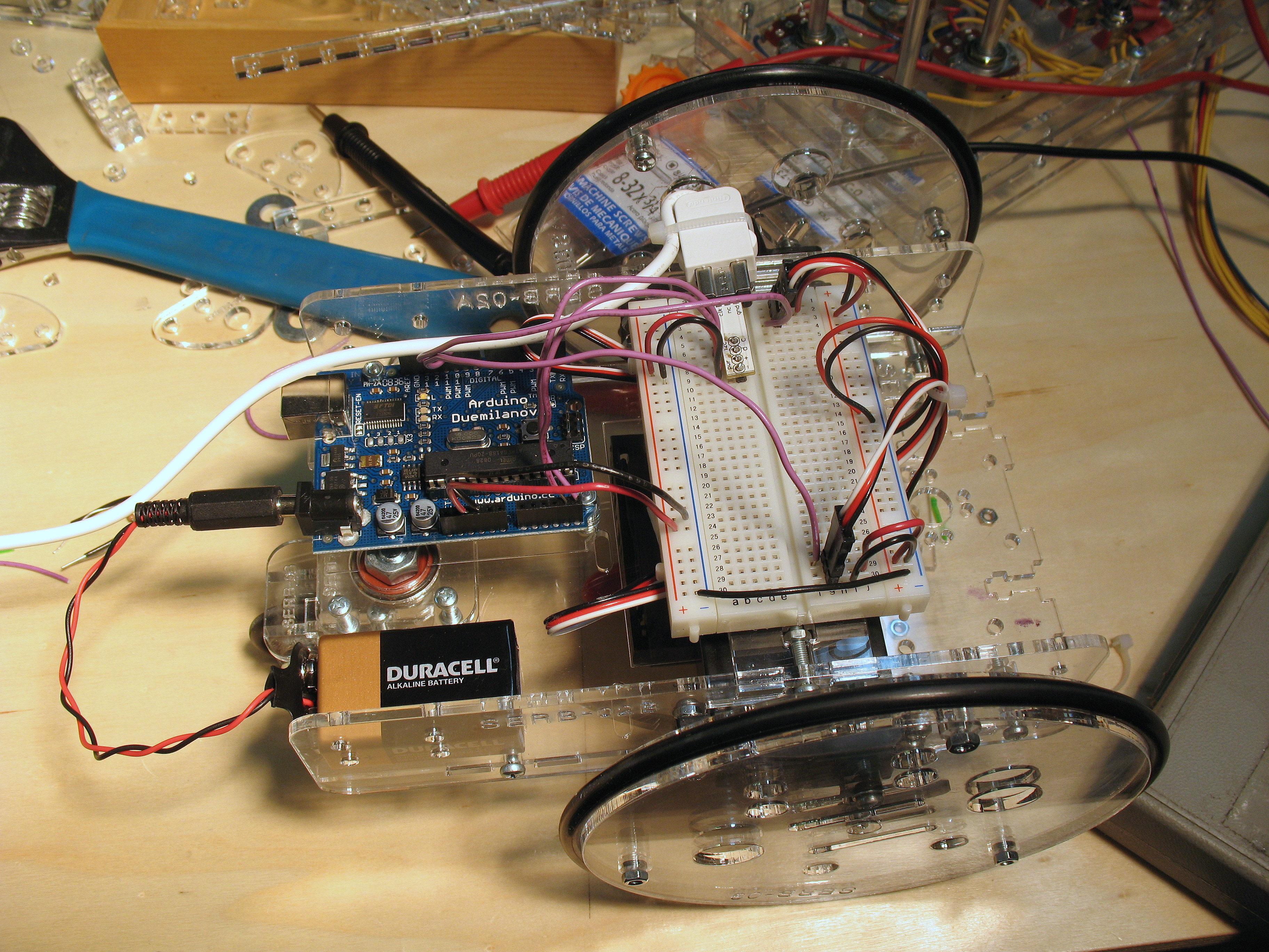 Control Your Robot Using a Wii Nunchuck (and an Arduino) : 4 Steps ...