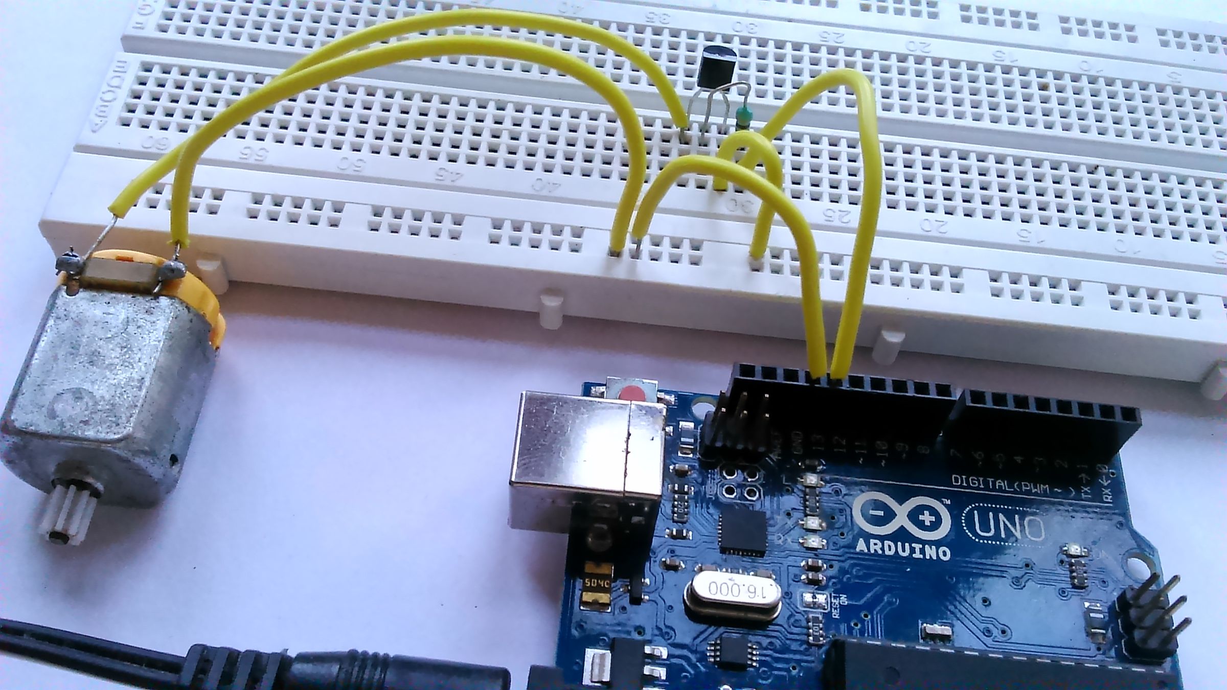 Use Transistor As Motor Driver : Basic : 4 Steps (with Pictures ...