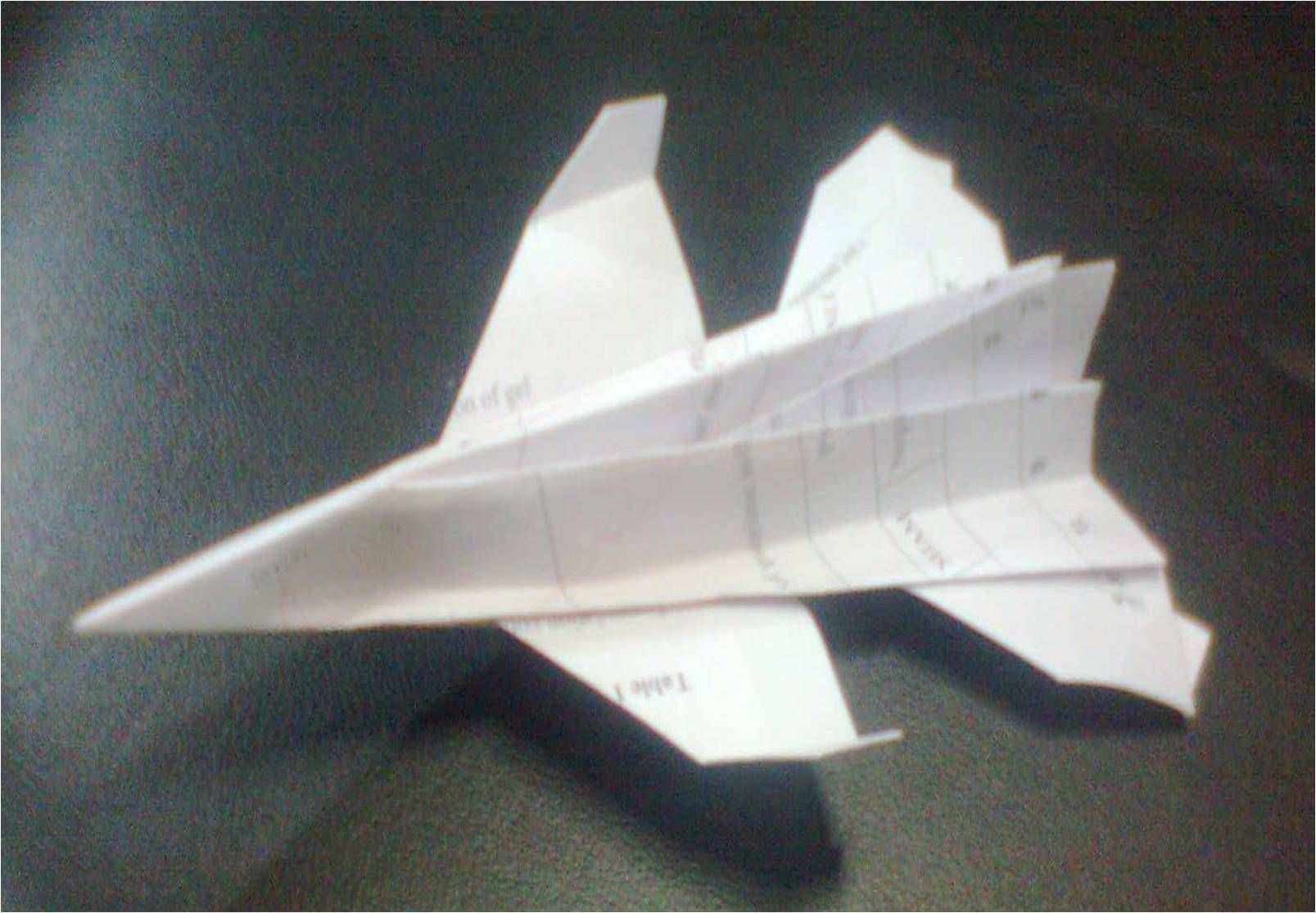Origami F-16 Paper Airplane at Thelma Guerrero blog