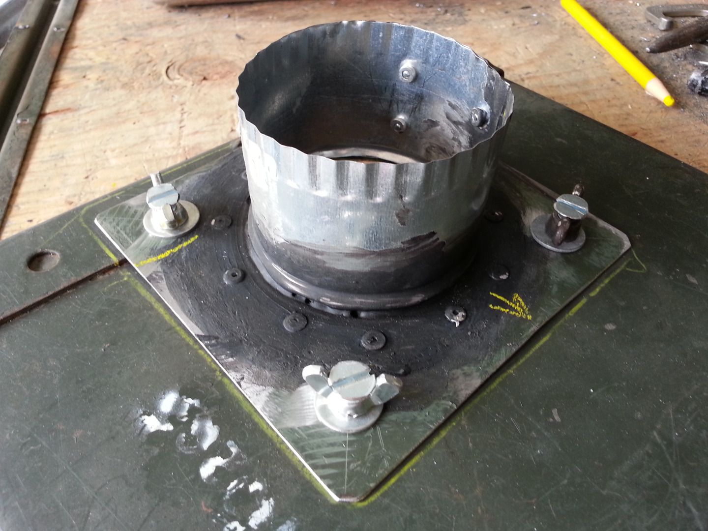 AMMO CAN STOVE USES 3 TYPES OF FUEL : 14 Steps (with Pictures ...