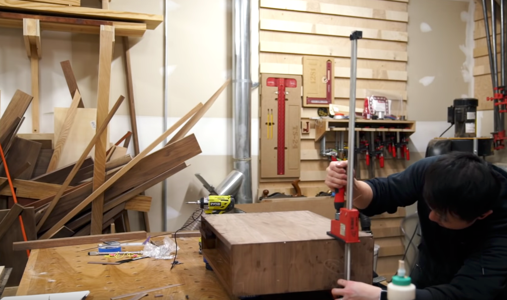Modern Nightstand / Bedside Table With Cable Management System ...