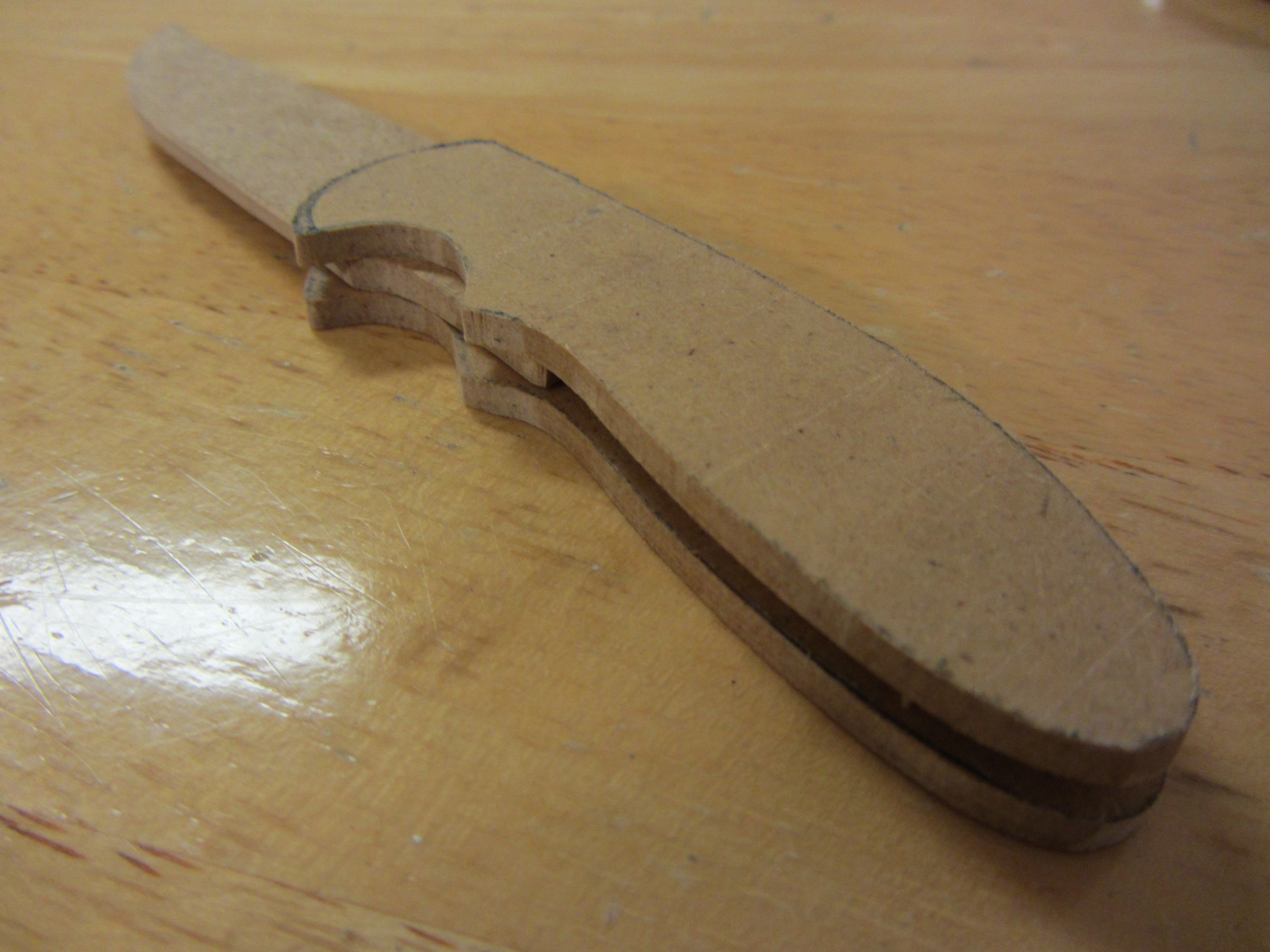 How to Make a Wooden Folding Knife : 9 Steps (with Pictures ...