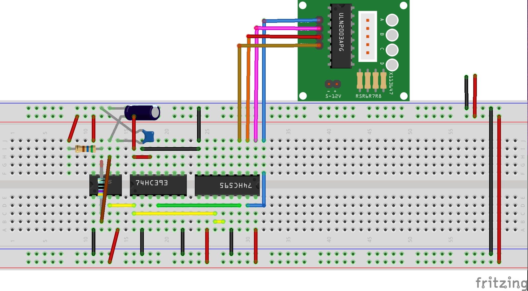 Driving a Stepper Motor Without a Microcontroller. : 7 Steps - Instructables