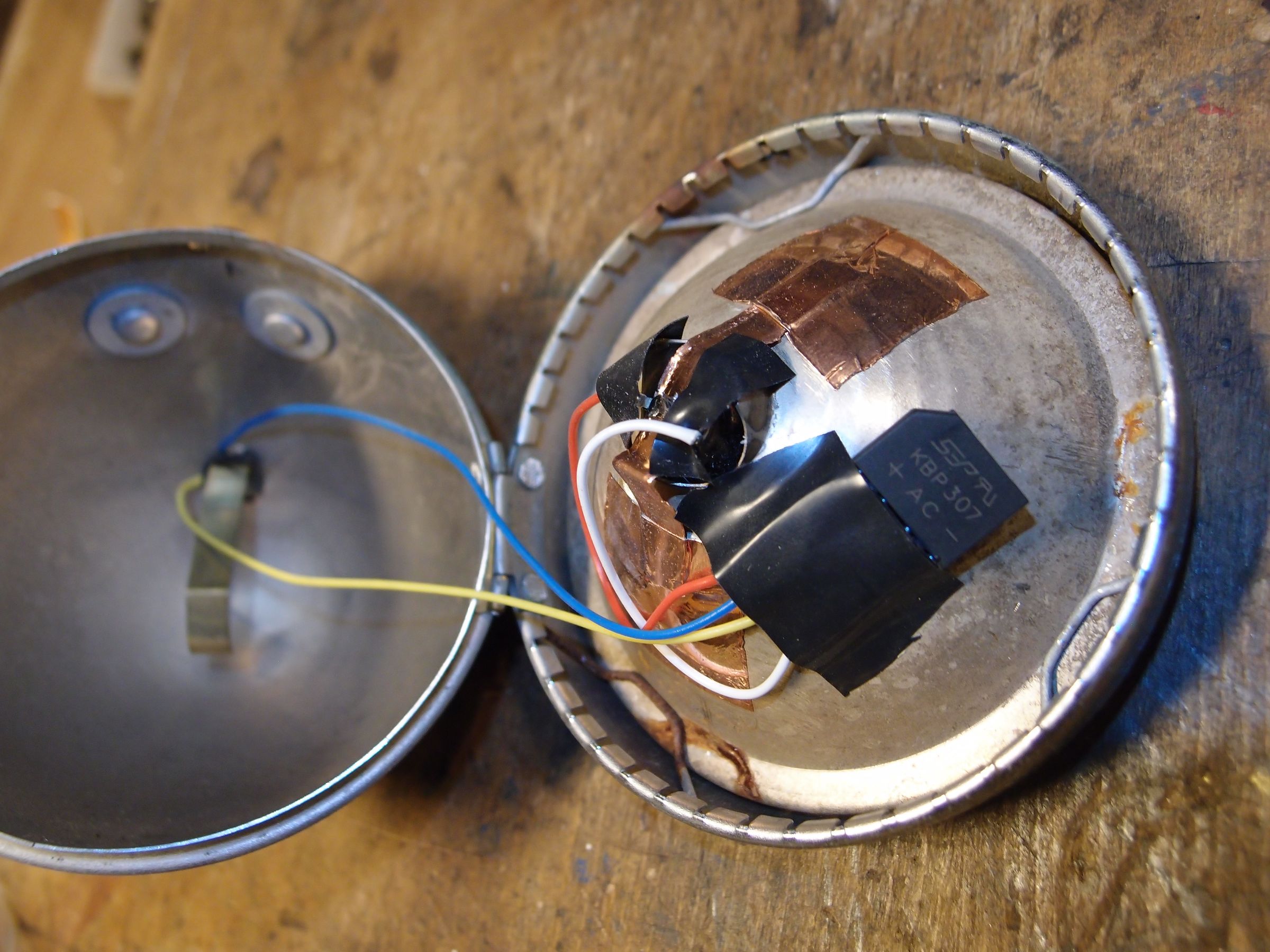 DIY Bicycle LED Bulb for Reversible Conversion of Old Bicycle Head ...