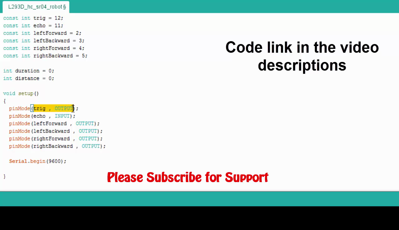 Arduino - Obstacle Avoiding Robot (with L293D) : 11 Steps (with ...