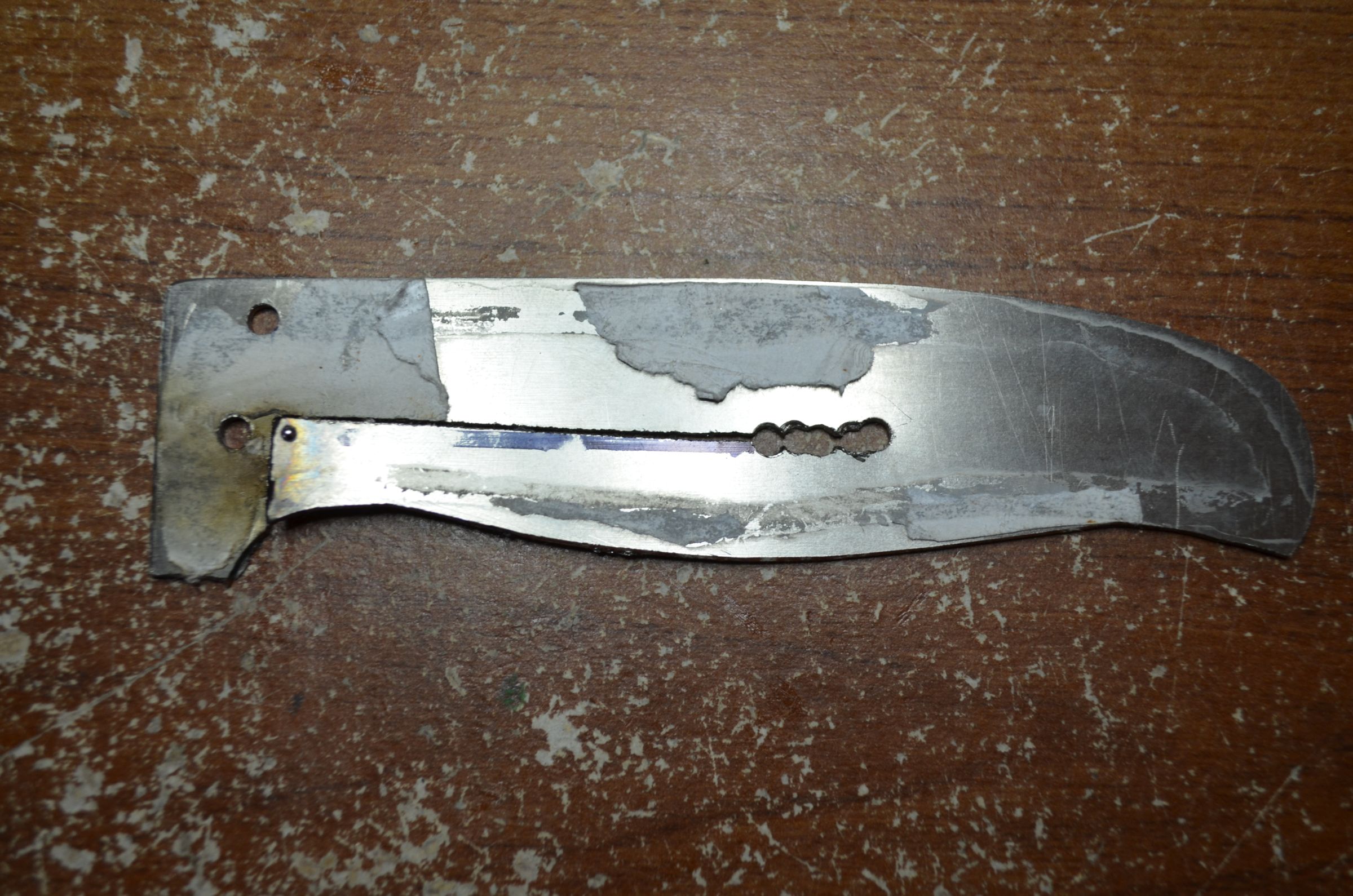 How to Make a Liner Lock Folding Knife : 14 Steps (with Pictures ...