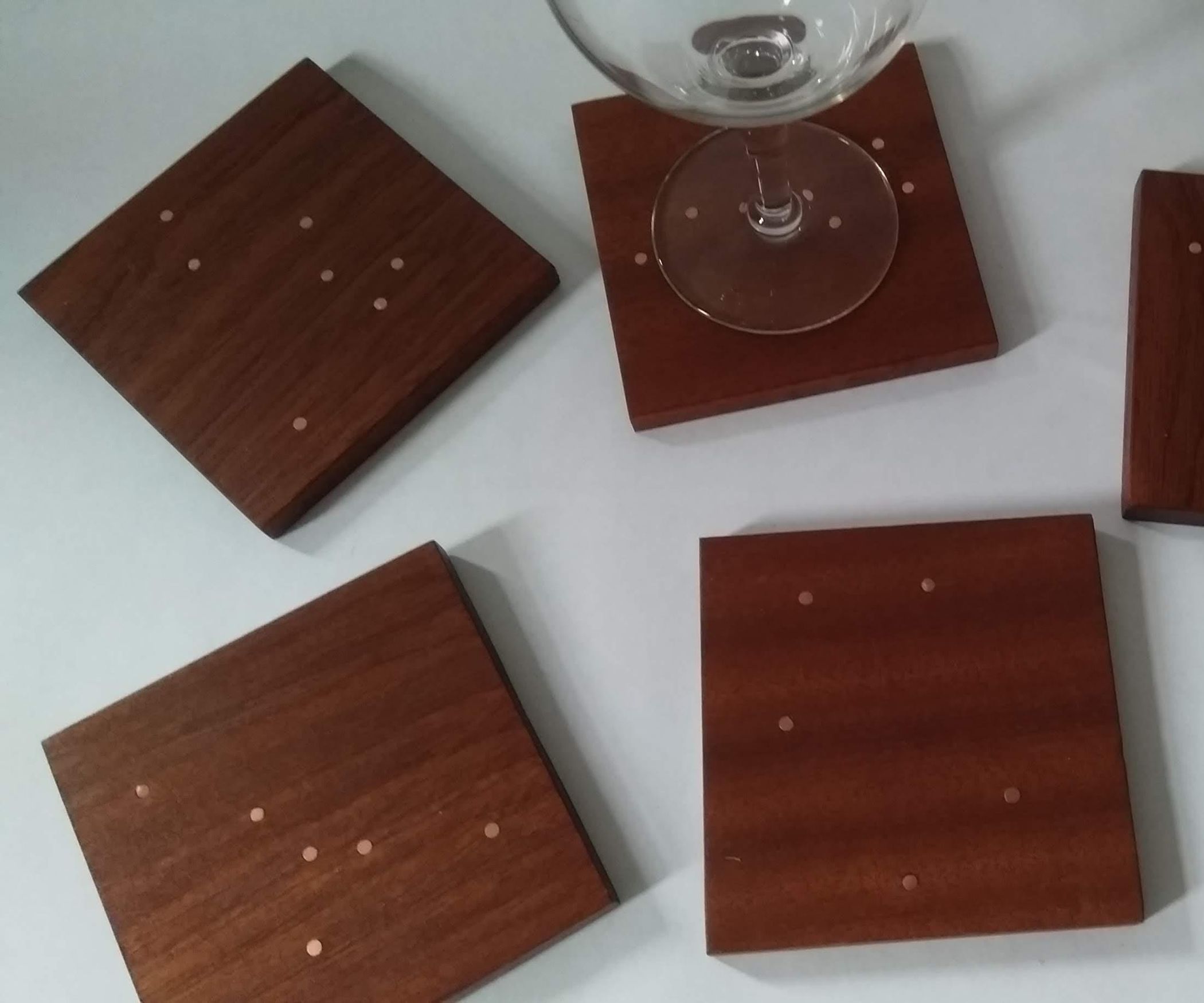 Constellation Coasters With Copper Inlay : 8 Steps (with Pictures ...