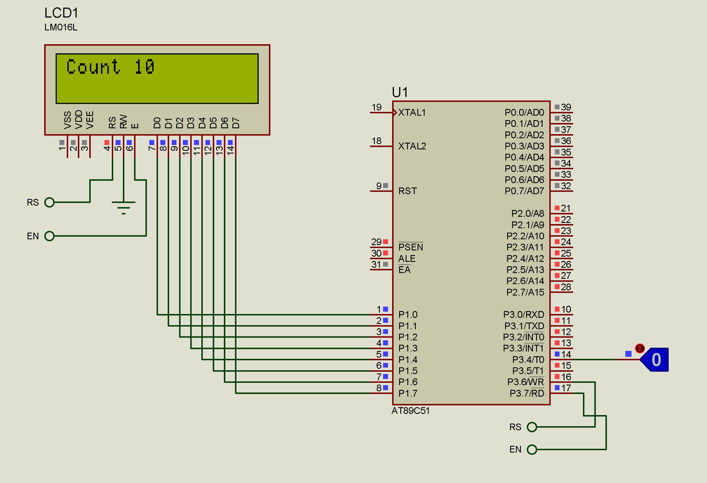 Visitor Counter Using 8051 and IR Sensor With LCD : 3 Steps - Instructables
