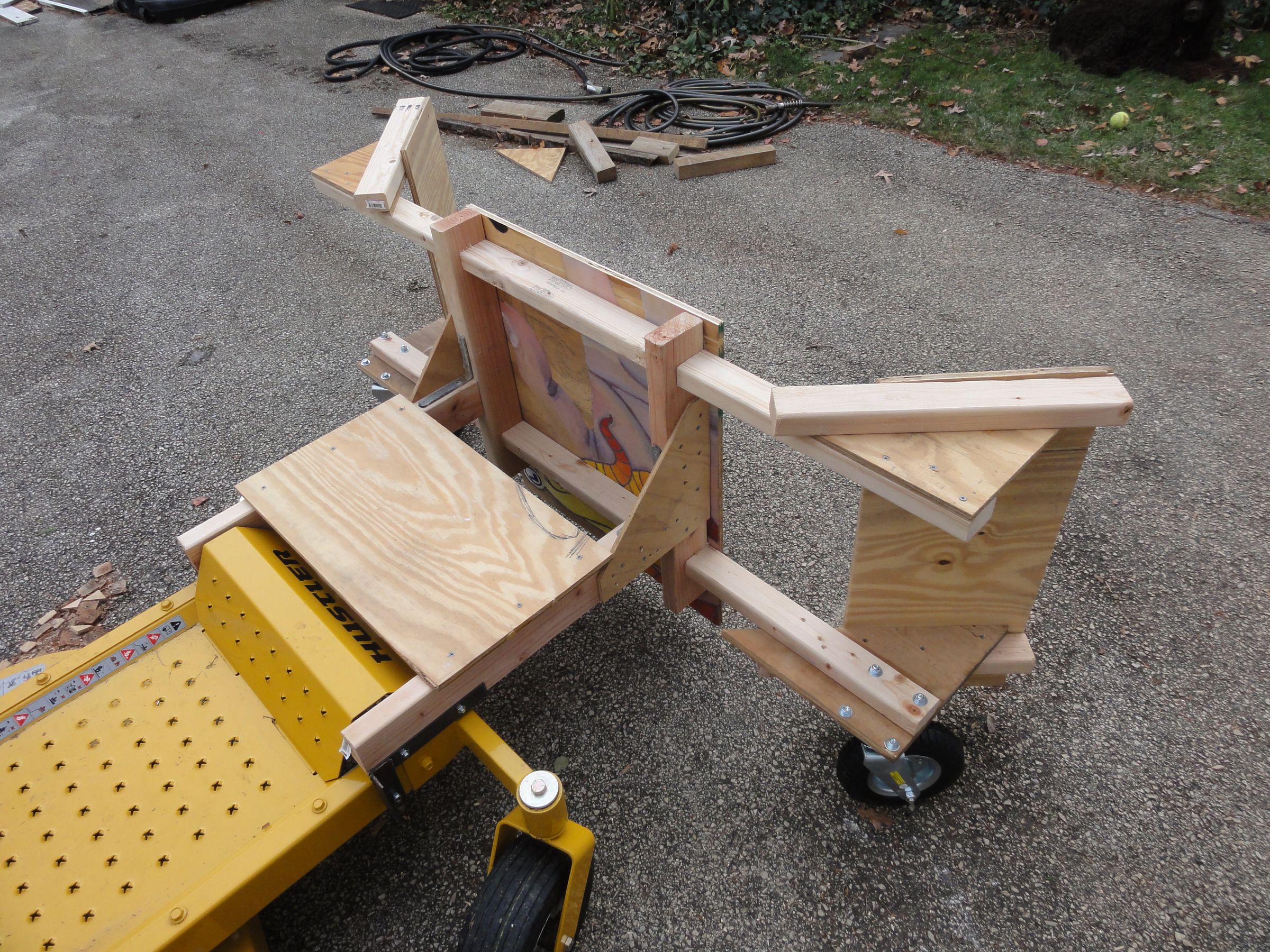 Leaf Plow for Zero Turn Mower : 7 Steps (with Pictures) - Instructables