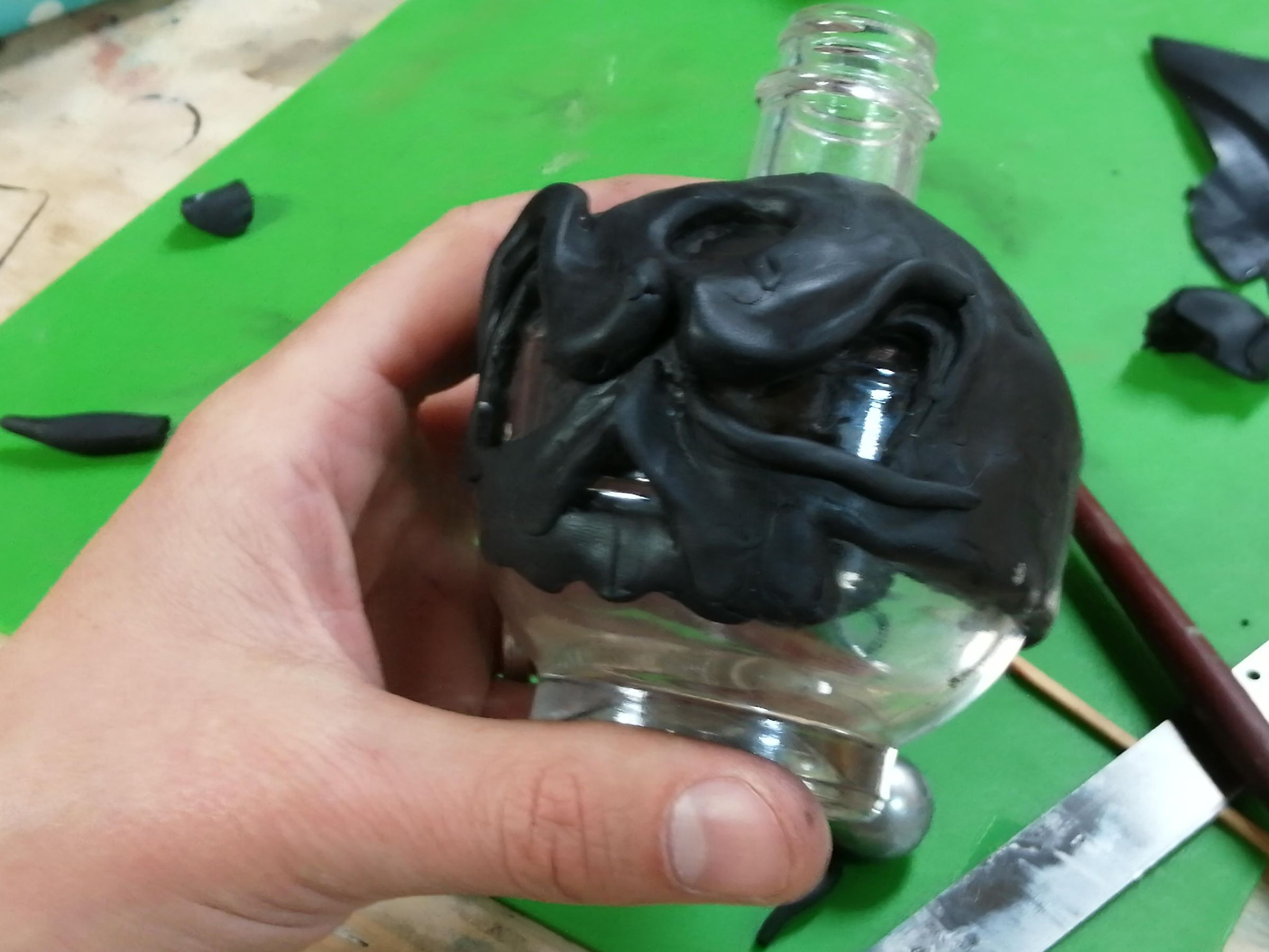 Charred Skull Potion Bottle : 4 Steps (with Pictures) - Instructables