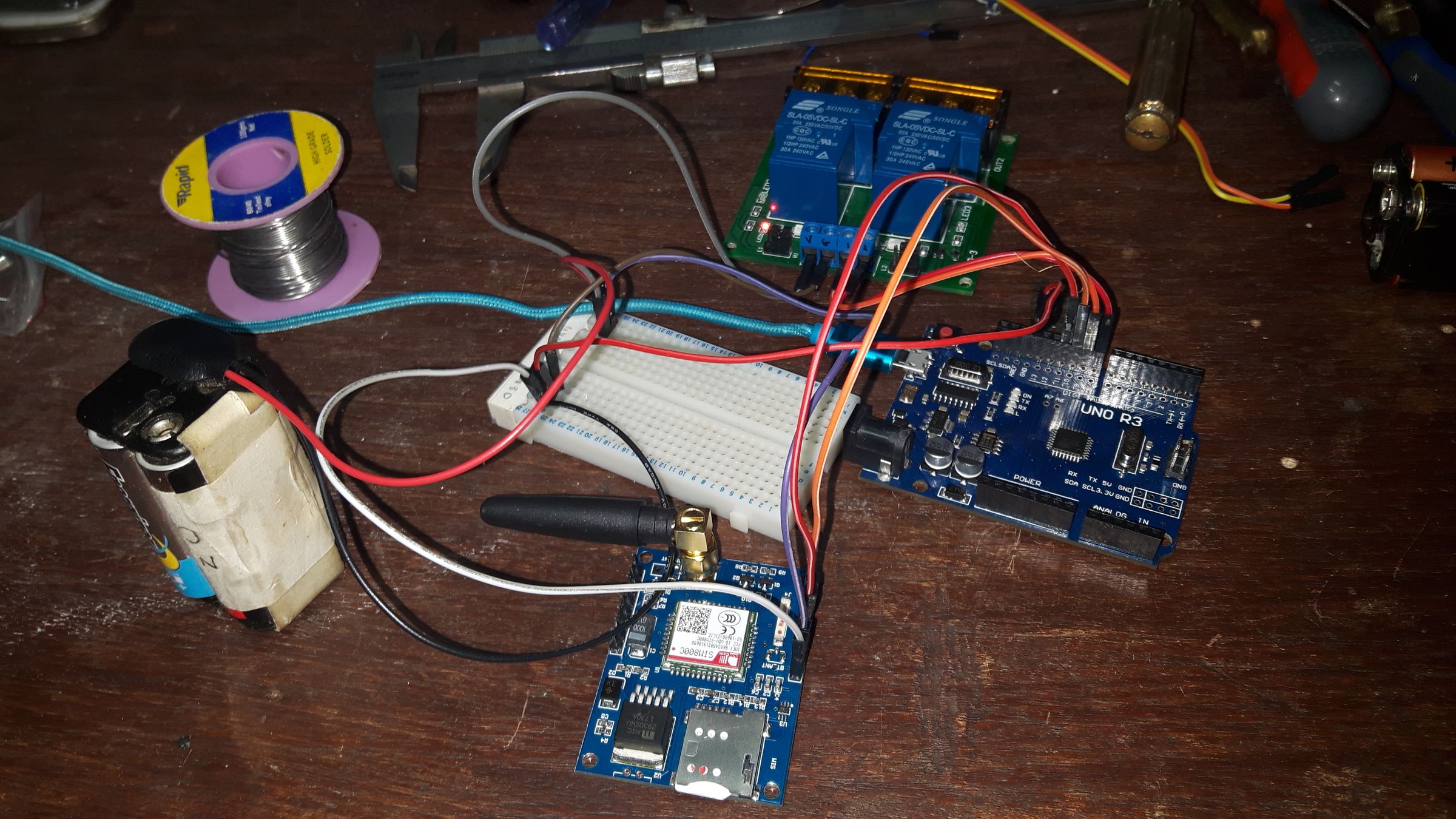 DTMF and GSM Based Home Automation - Instructables