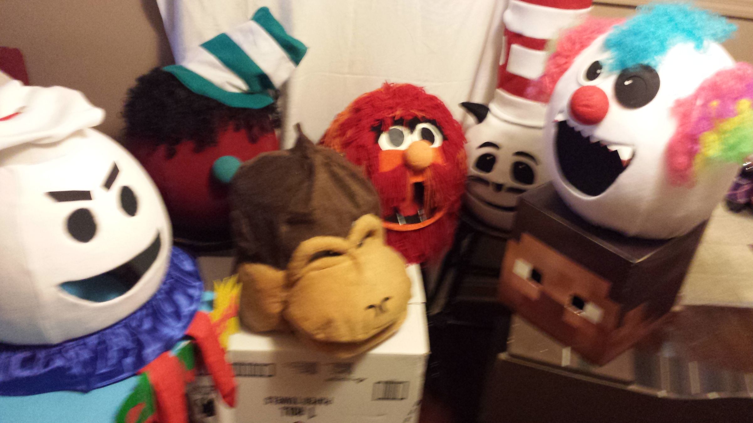 DIY Mascot Halloween Costume Masks : 4 Steps - Instructables