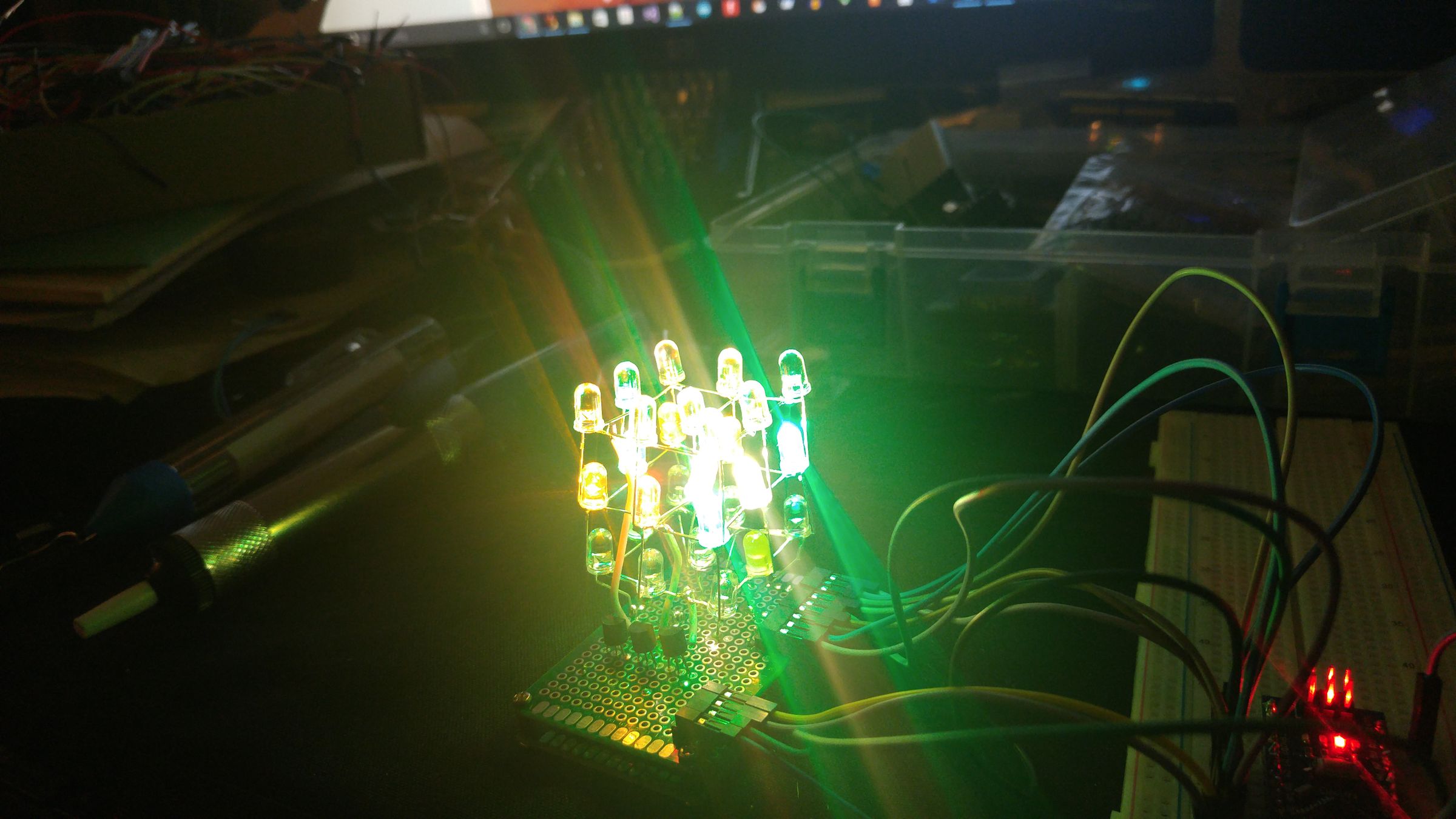 DIY | 3x3x3 LED Cube for Arduino Nano+ : 7 Steps (with Pictures ...