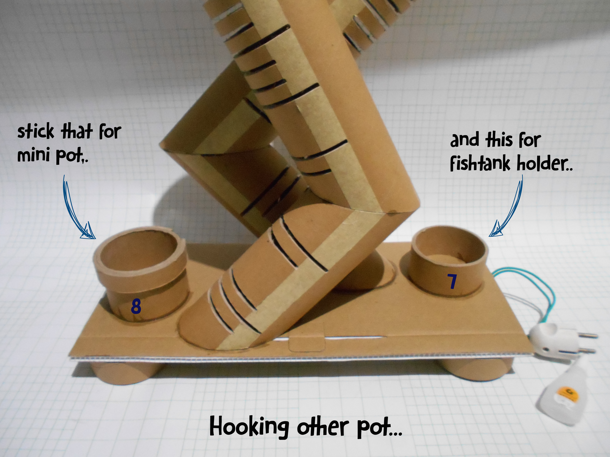 Plant Pots Cardboard With Light : 10 Steps (with Pictures) - Instructables