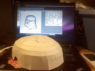 Paper Stormtrooper Helmet : 9 Steps - Instructables