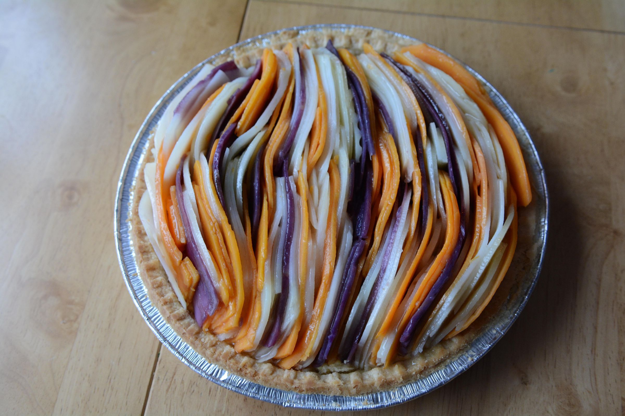 Crazy Vegetable Pies- Three Potatoes and Ratatouille : 7 Steps (with ...