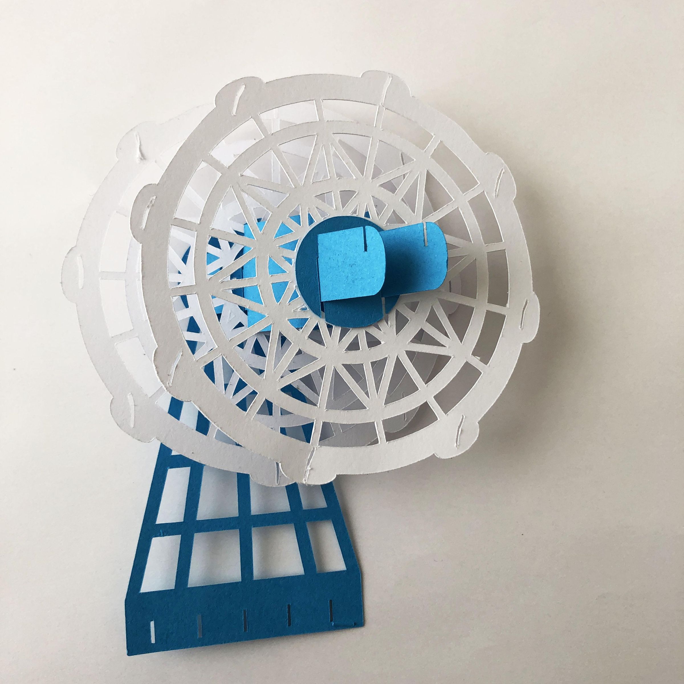 Rotatable Ferris Wheel Pop-Up Card : 9 Steps (with Pictures ...