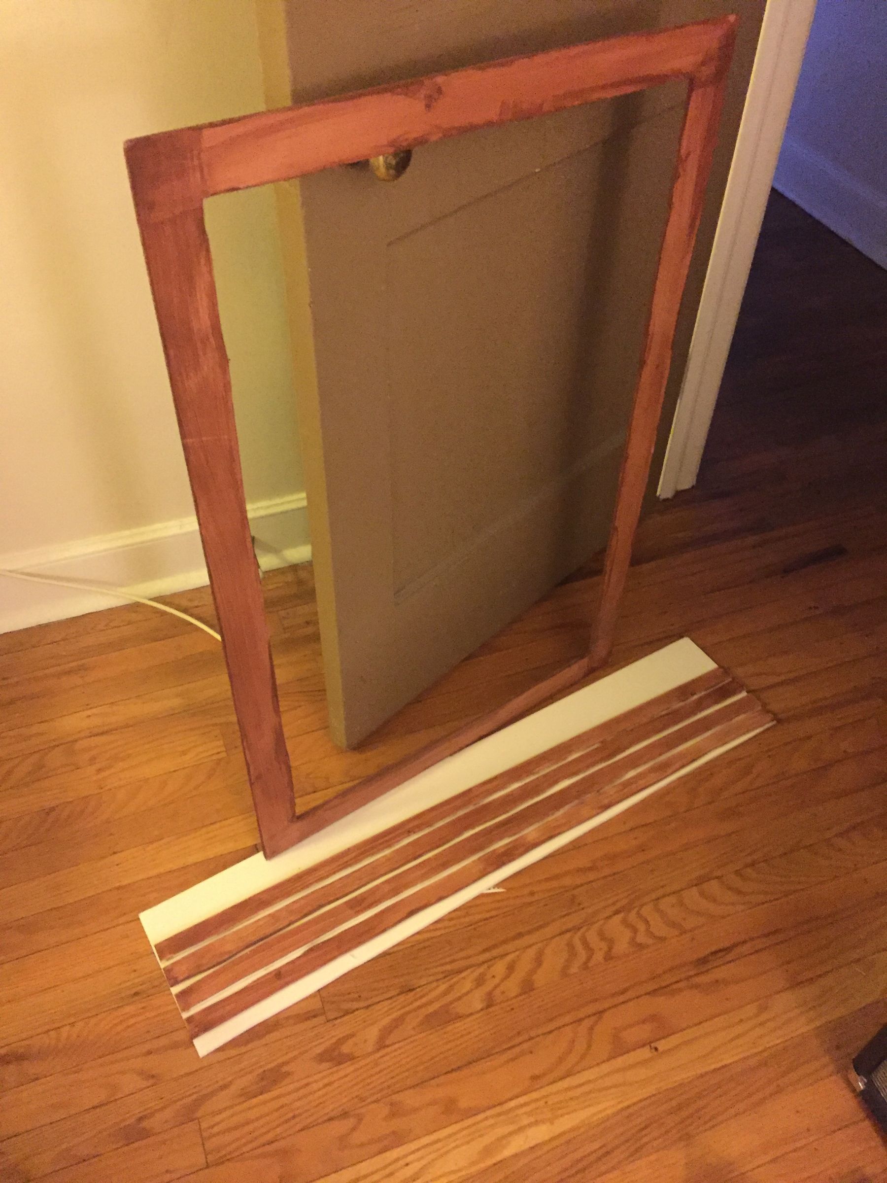 Faux Wood Foamcore Frame : 10 Steps (with Pictures) - Instructables
