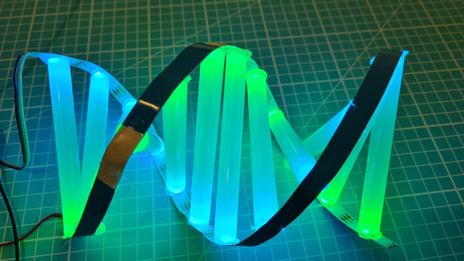 Dna Lamp 11 Steps With Pictures Instructables