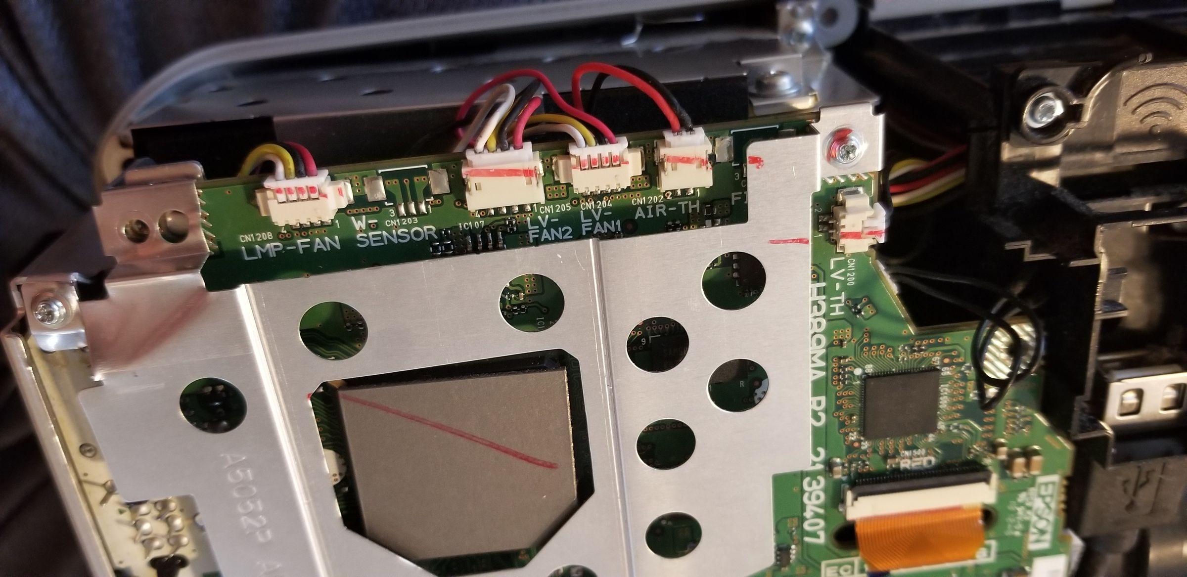 Epson Projector Temperature Sensor Repair : 4 Steps (with Pictures ...