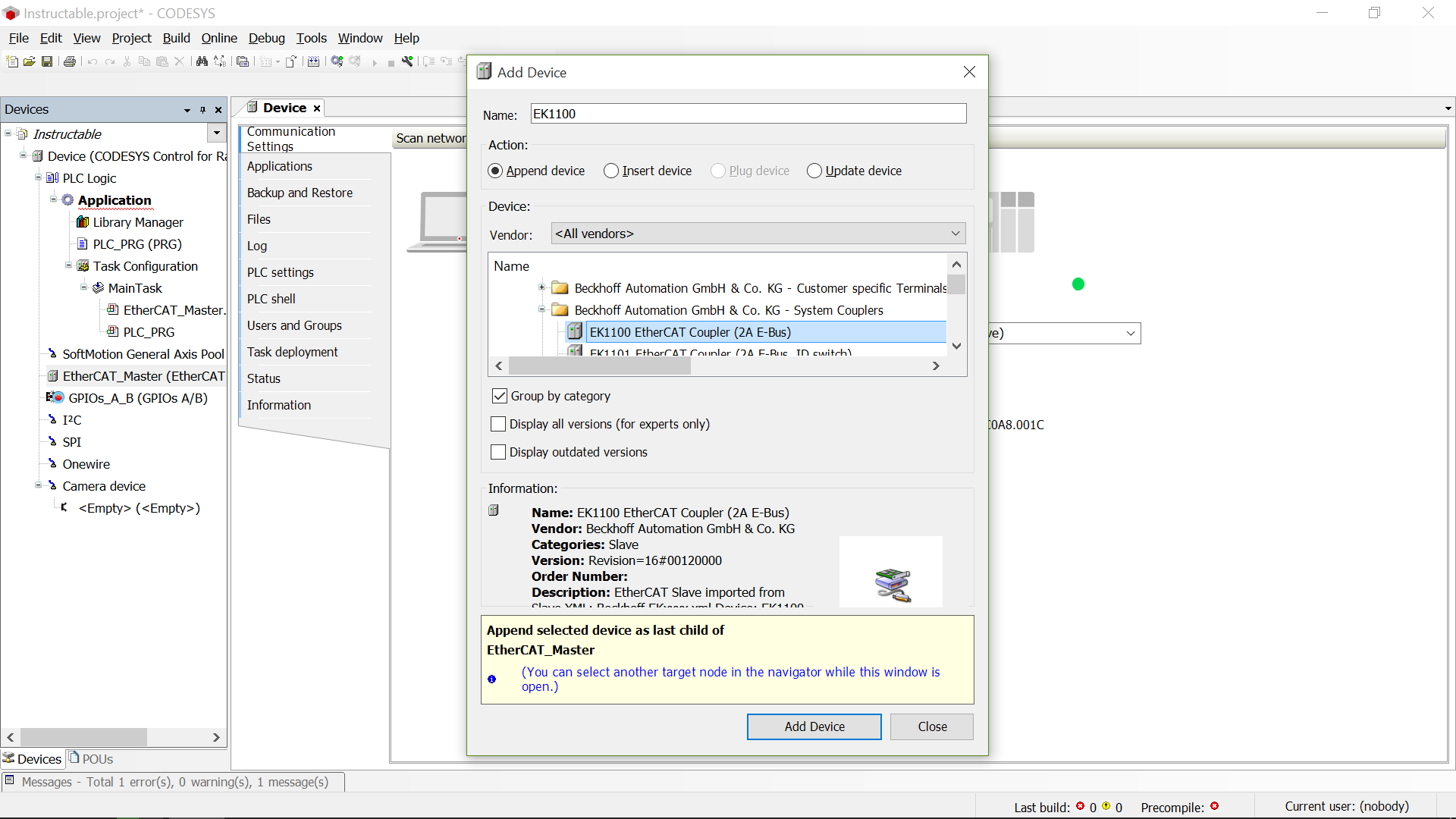Programming Raspberry Pi With CODESYS : 8 Steps - Instructables