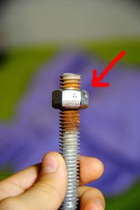 How to Remove a Stuck Nut (without Stripping Threading) : 4 Steps (with ...