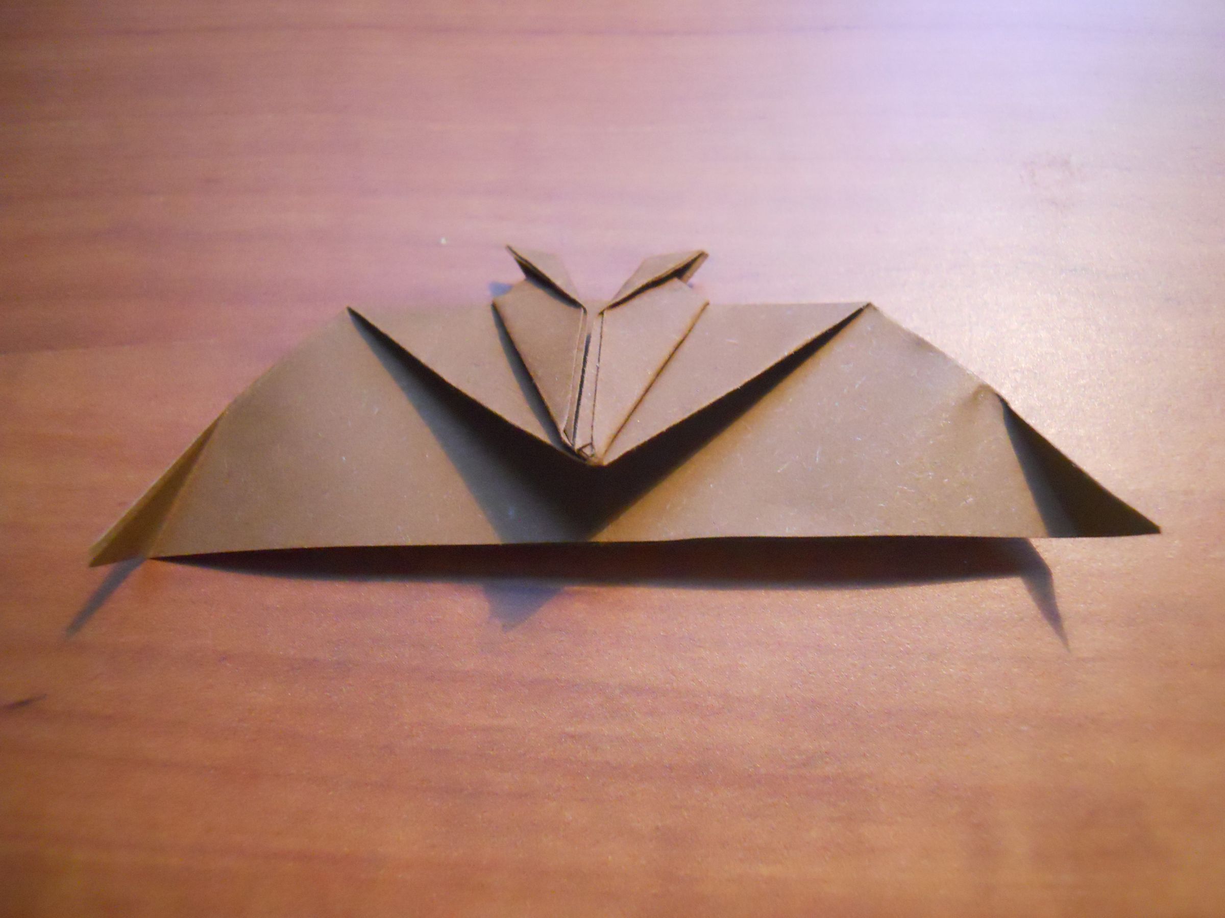 Flying Origami Bat - Instructables