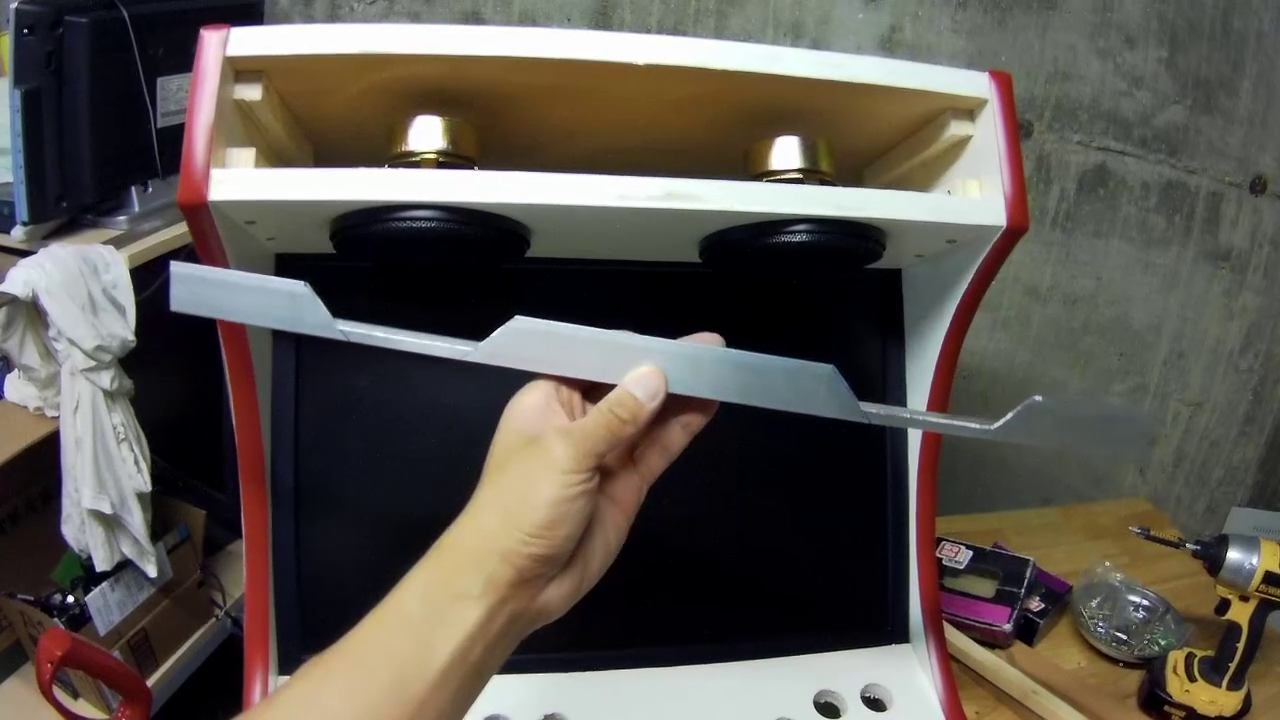 How to Make a 2 Player DIY Bartop Arcade With Custom Marquee Coin Slots ...