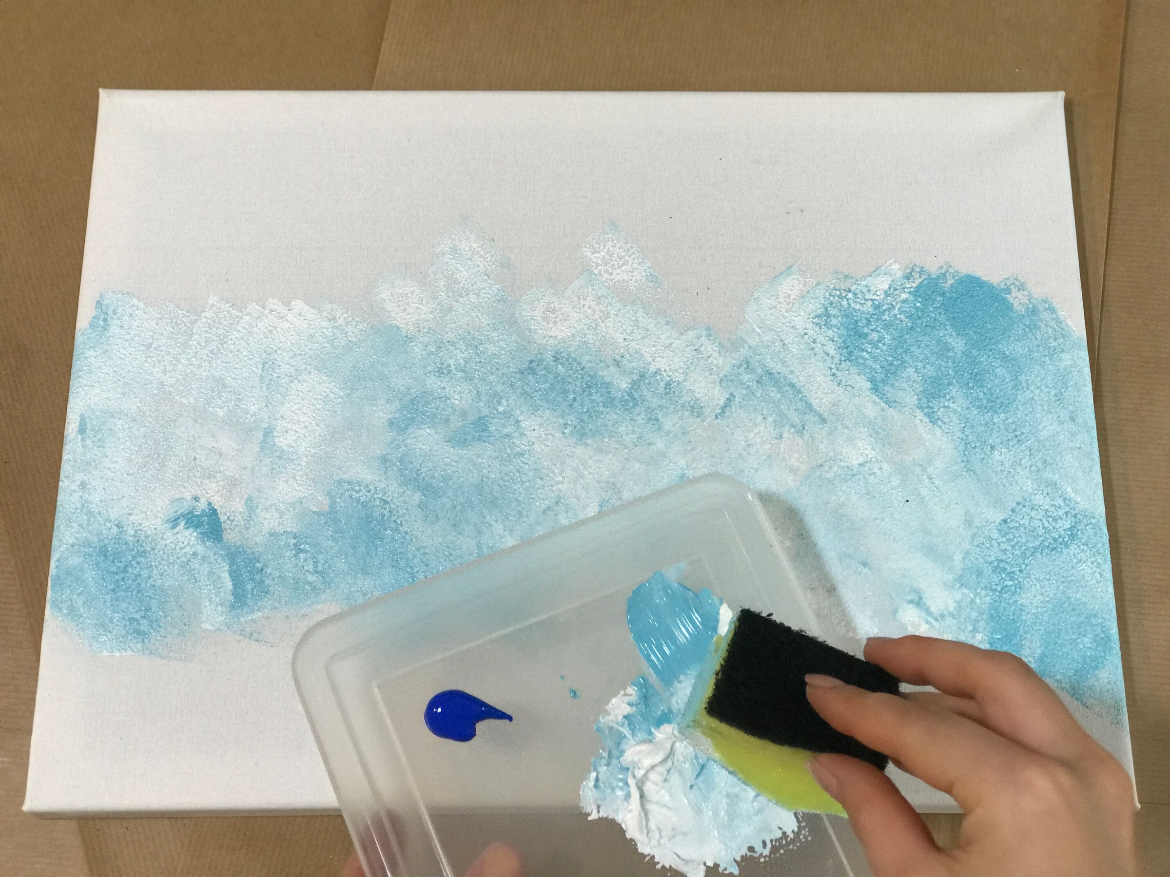 Glowing LED Galaxy Painting : 14 Steps (with Pictures) - Instructables