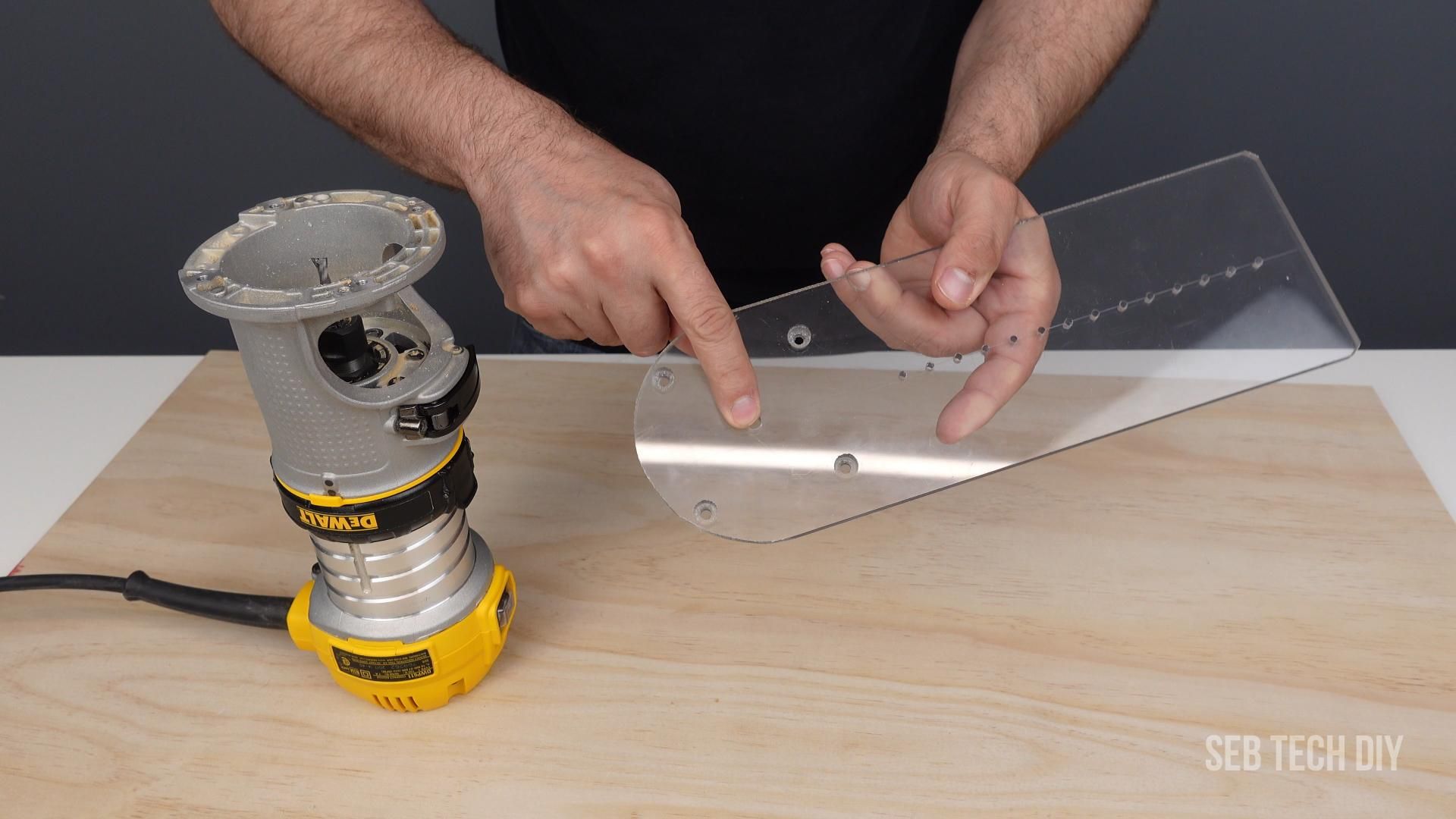 Circle Jig for Router - 5$ Basic and Easy Cutting Jig : 11 Steps (with ...