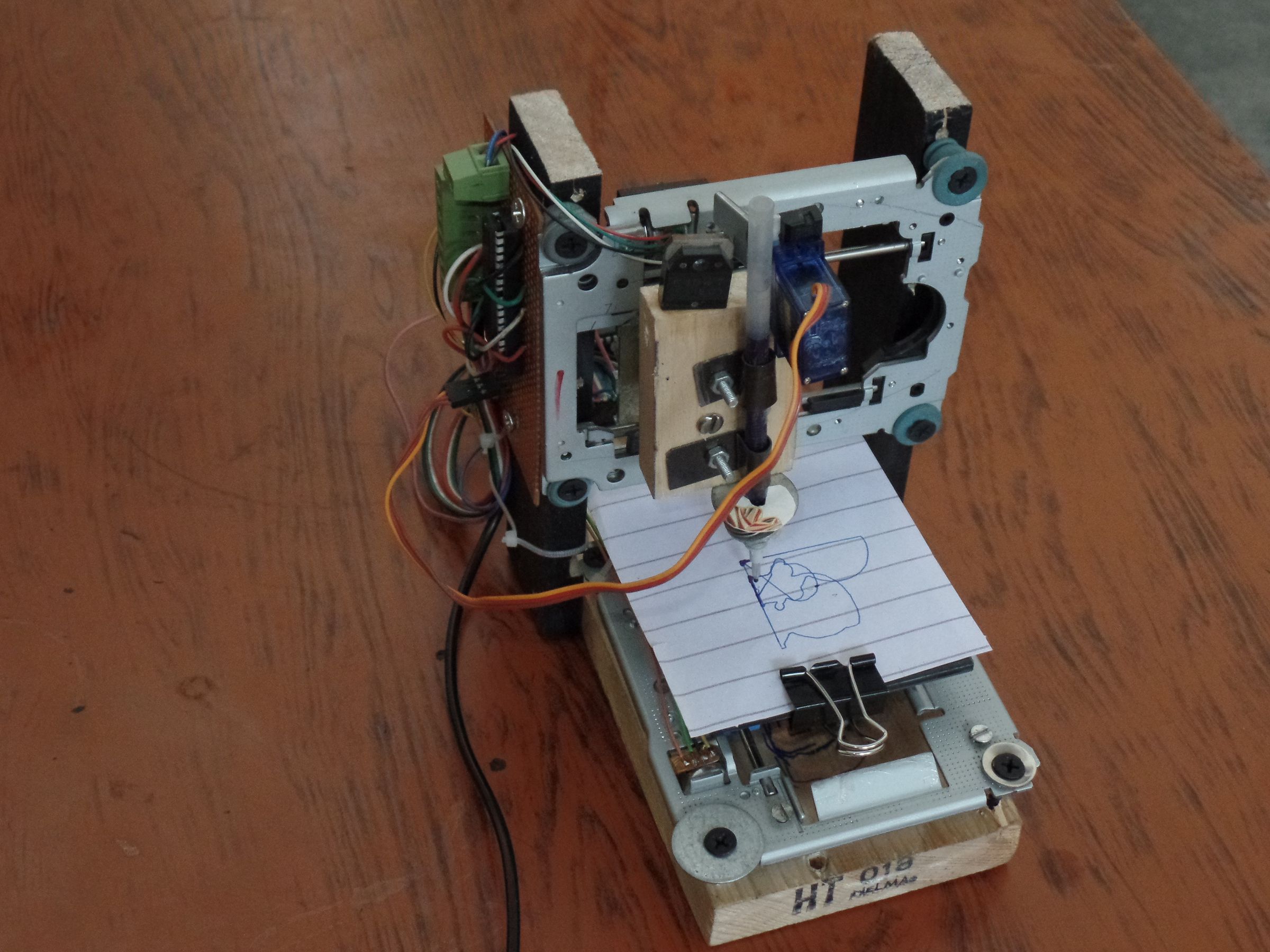Arduino Mini CNC Plotter (With Proteus Project & PCB) : 3 Steps (with ...