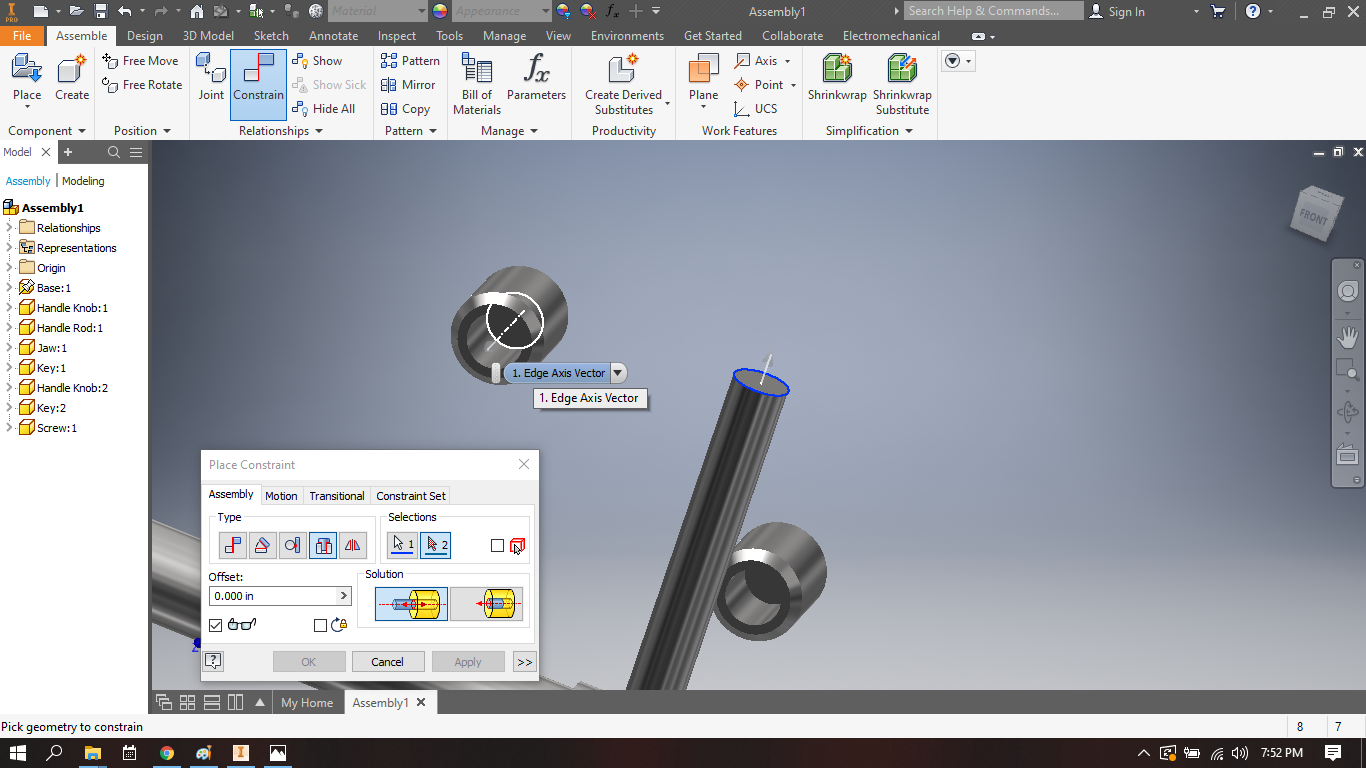 Inventor Assembly, Exploded Assembly, and Materials List : 31 Steps ...