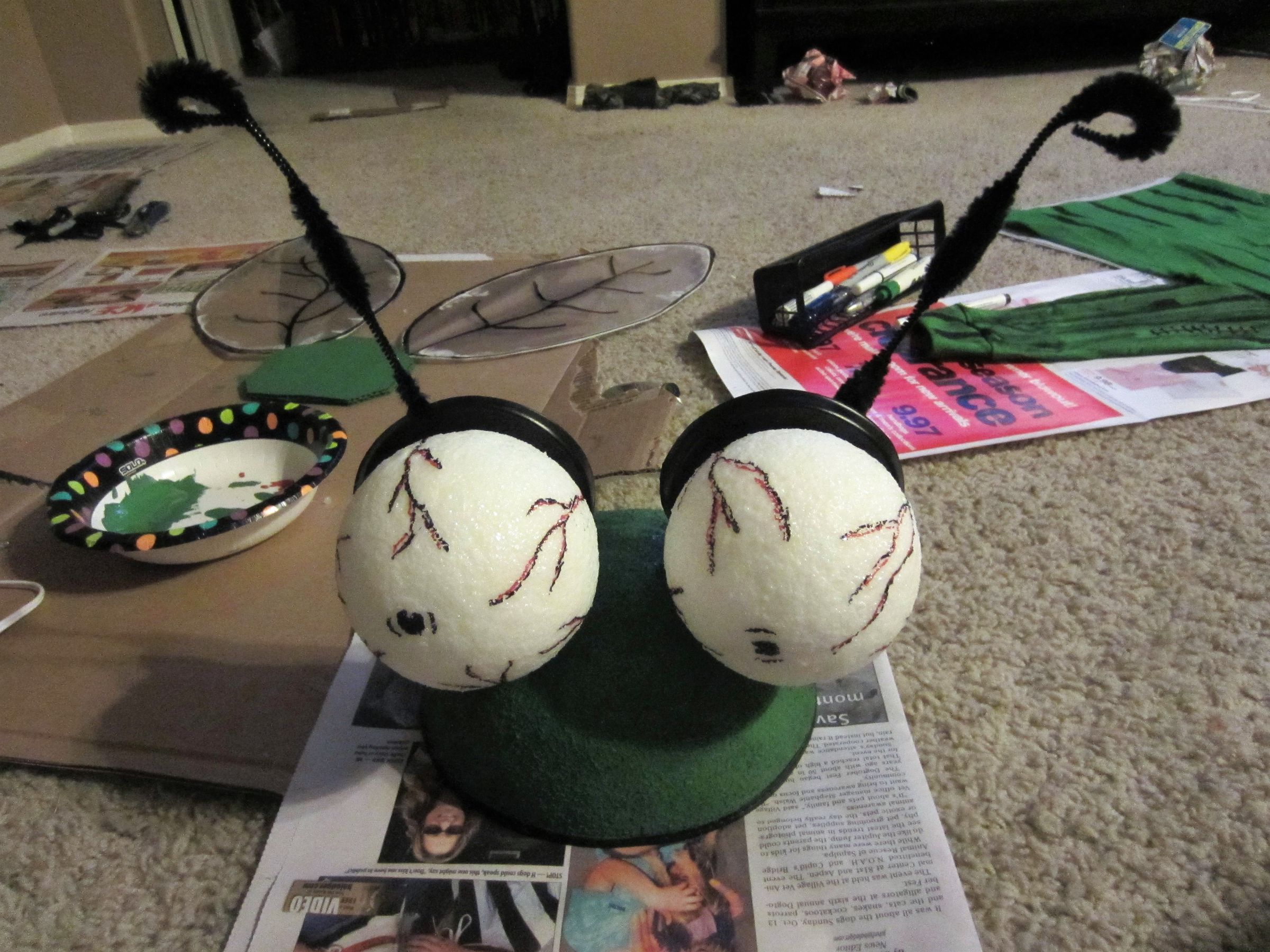 Easy 'Fly Guy' Book Series Kids Halloween Costume - Frankenfly : 6 ...