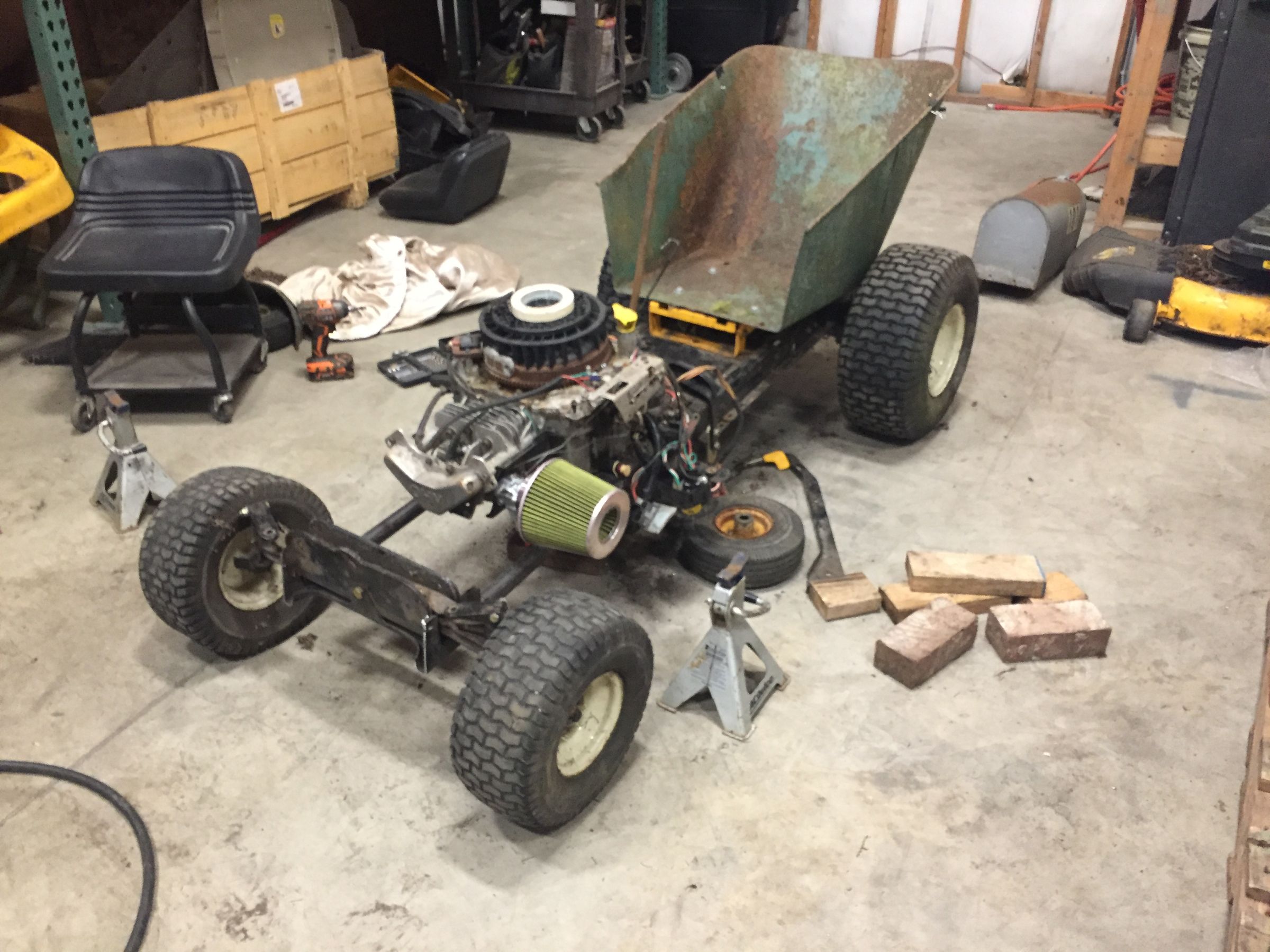 Rat Rod Mower Kart : 10 Steps (with Pictures) - Instructables
