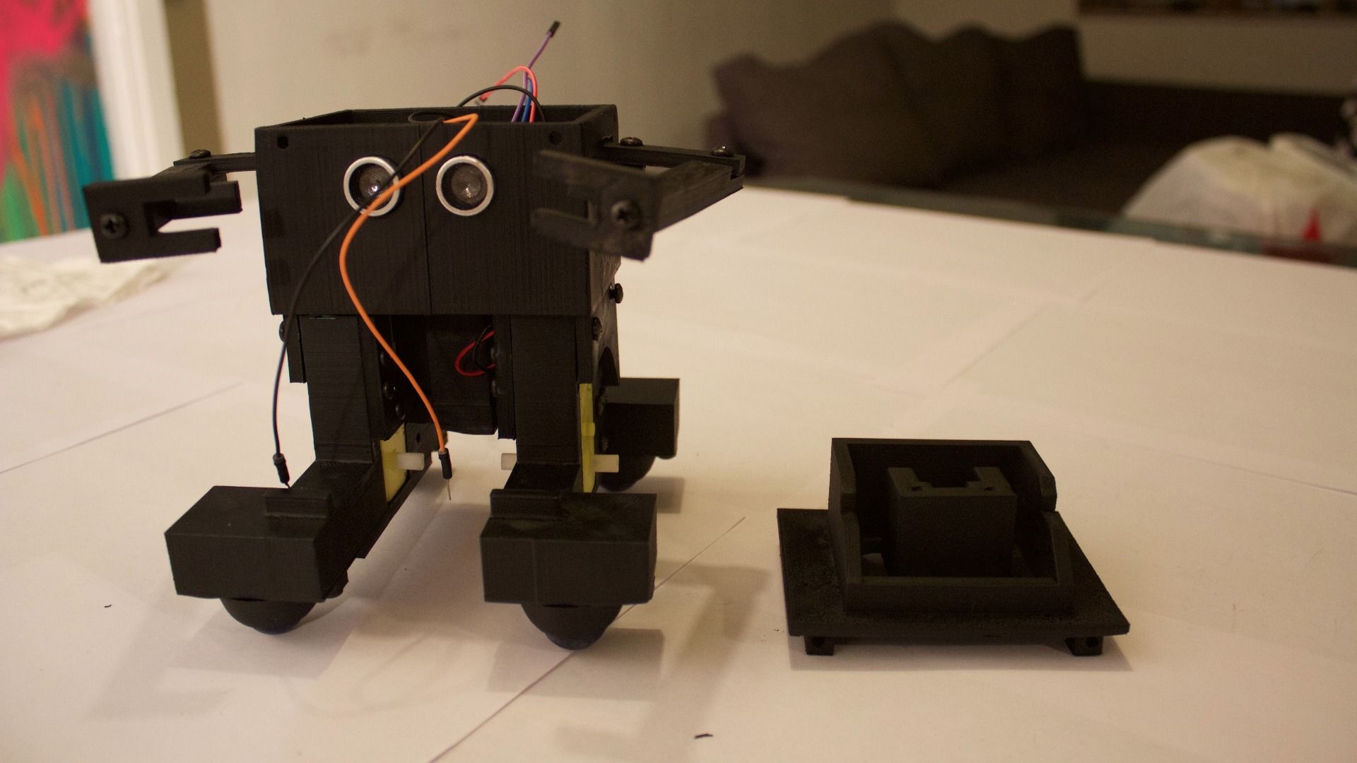 WireBeings Beta: a 3D Printed and Expandable Robot for Arduino With ...