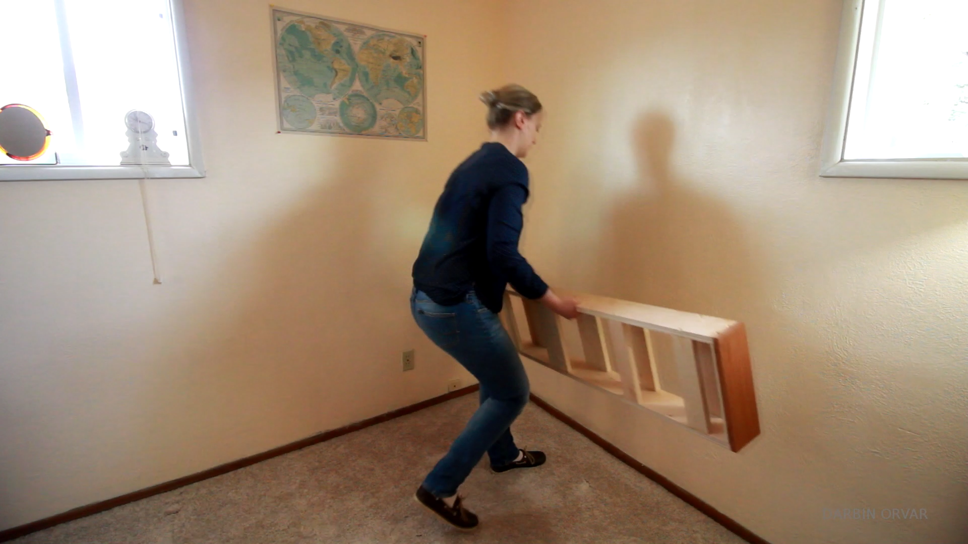 DIY Upholstered Queen Sized Headboard W/ Linen & Mahogany : 12 Steps ...