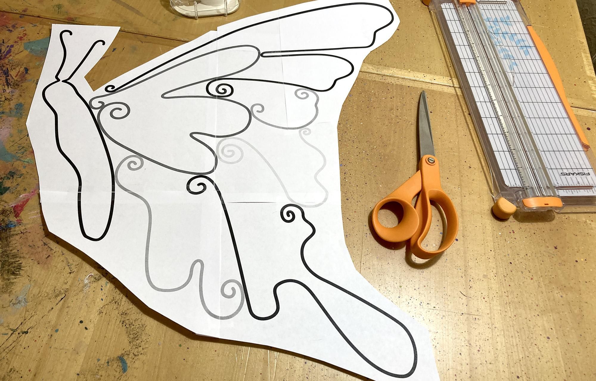 Giant Wire and Gem Butterfly : 7 Steps (with Pictures) - Instructables