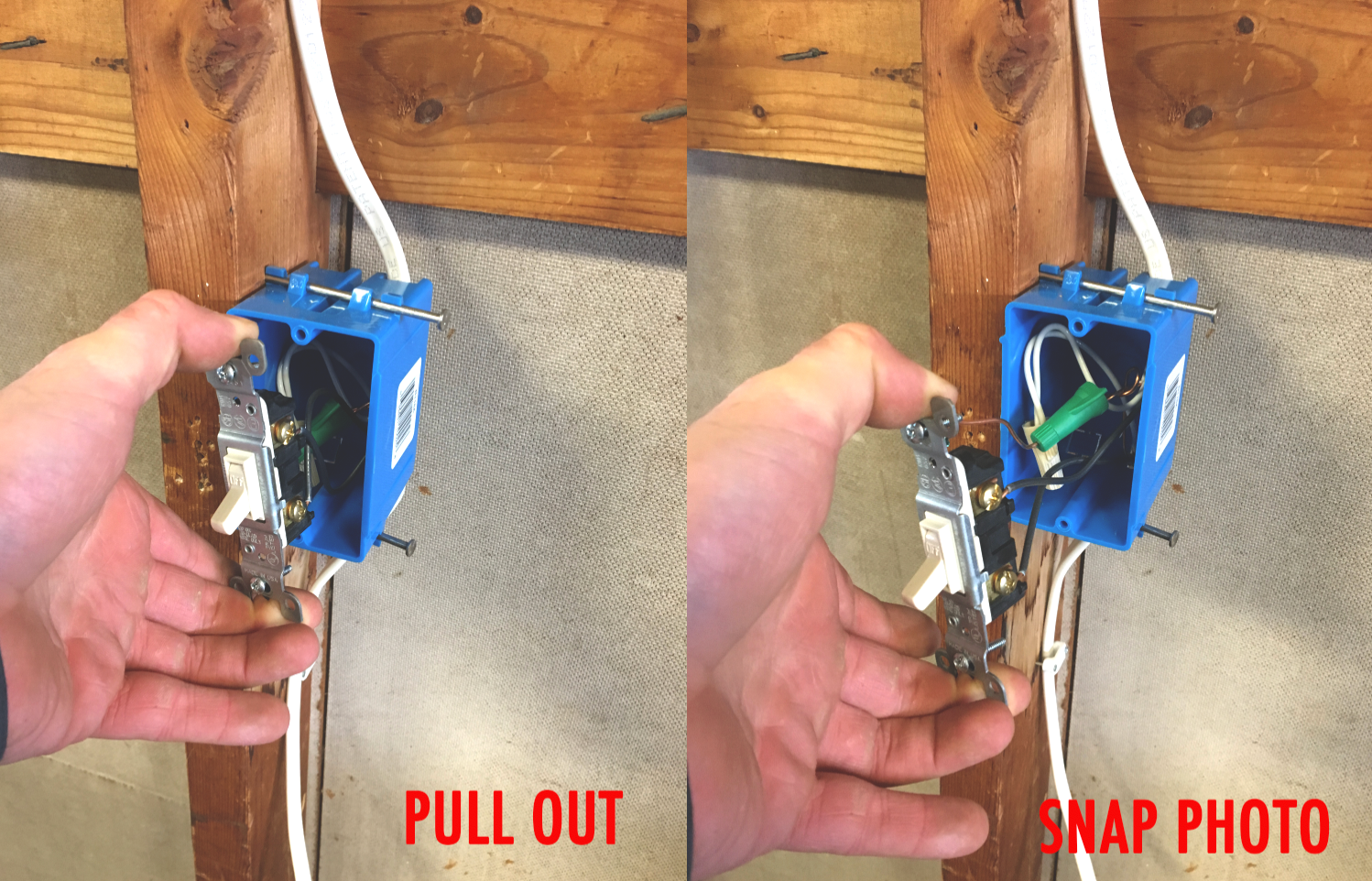 How to Replace a Single-Pole Light Switch (Residential Applications ...