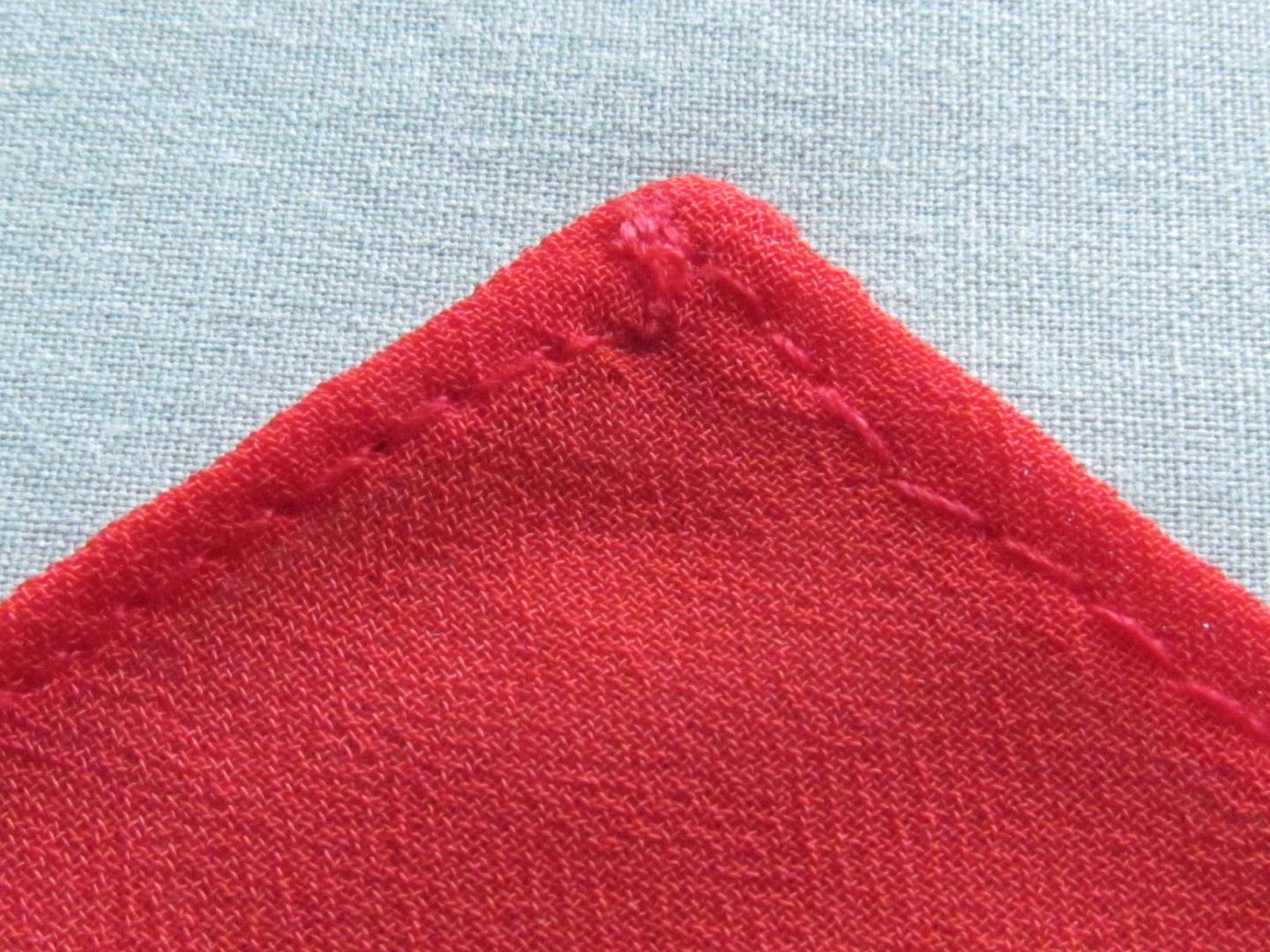 Hemming a Chiffon, Satin, Cotton or Silk Square Scarf : 16 Steps ...
