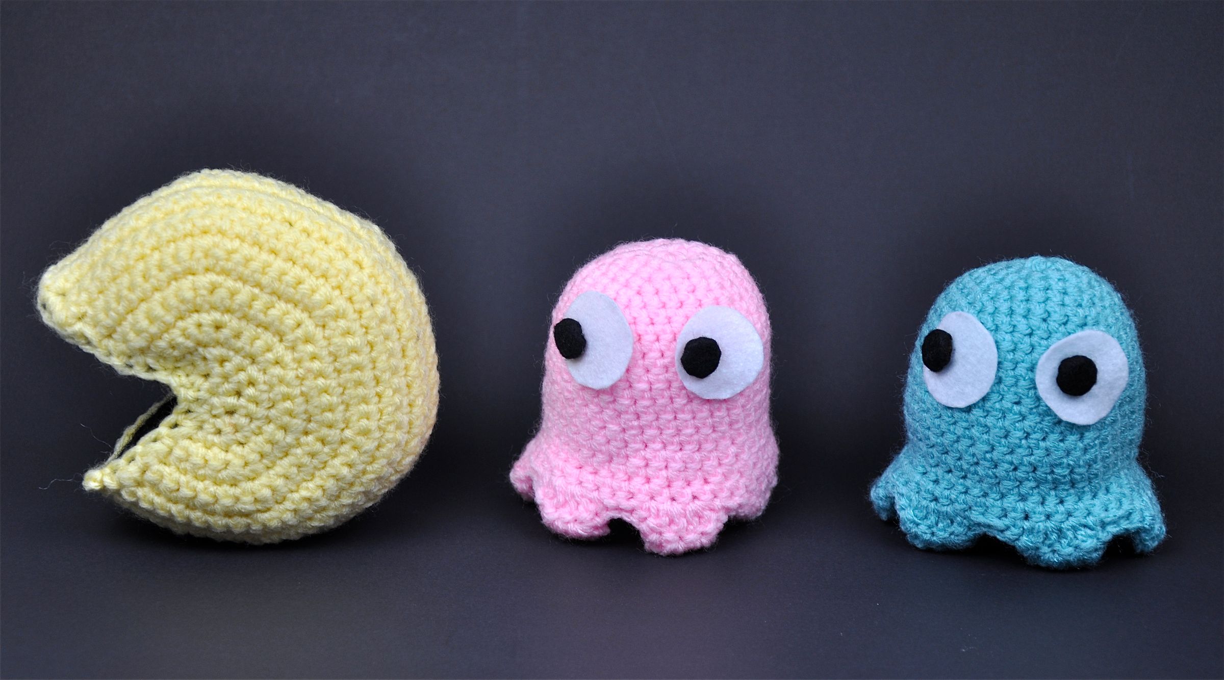 Crochet Pac-Man and Ghosts : 6 Steps (with Pictures) - Instructables
