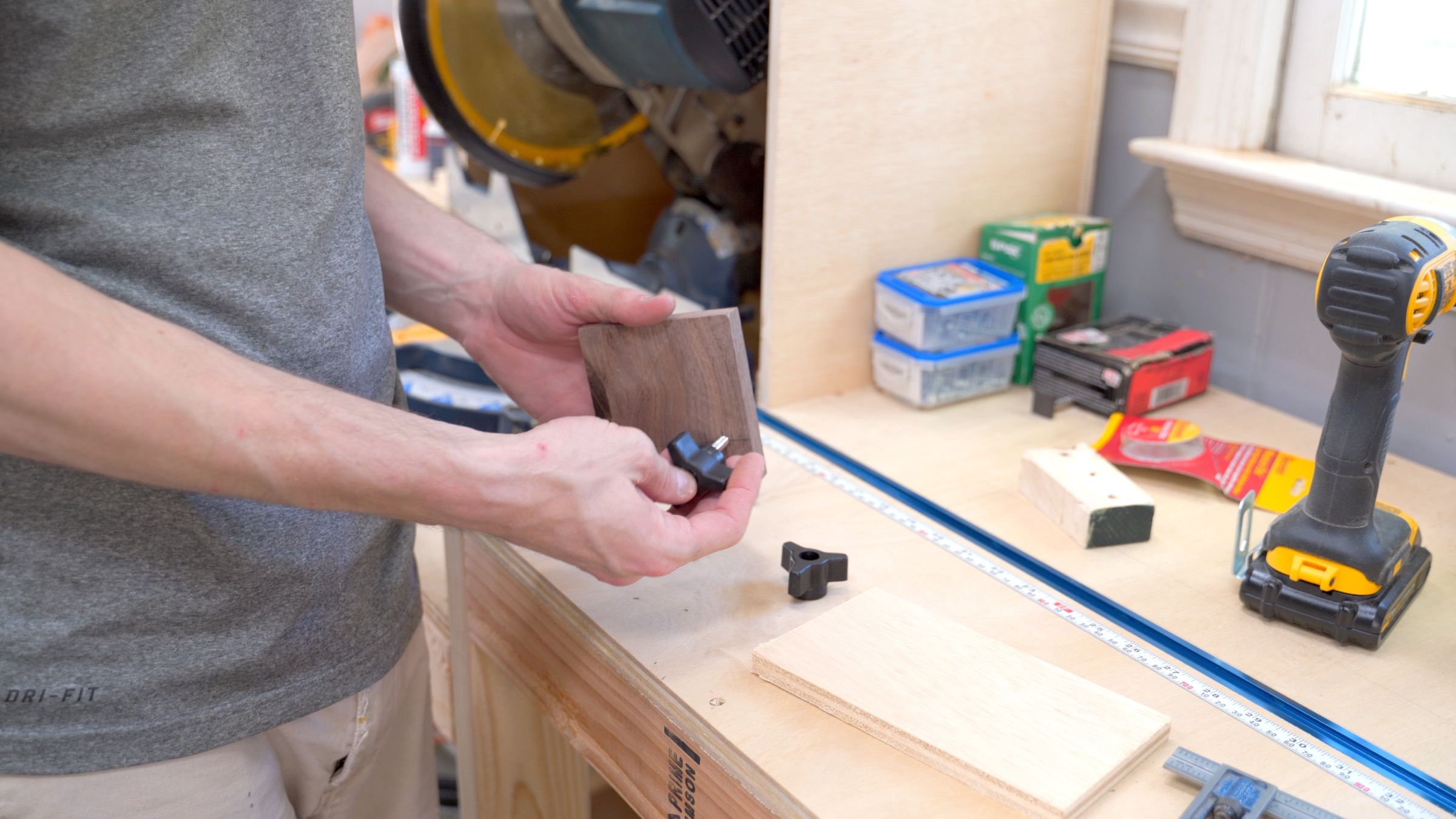 Miter Station + Storage Out of 2x4's : 17 Steps (with Pictures ...