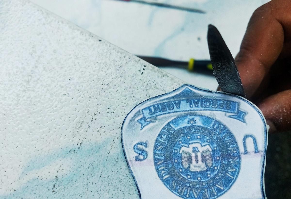 FBI - CIA Badges : 15 Steps (with Pictures) - Instructables