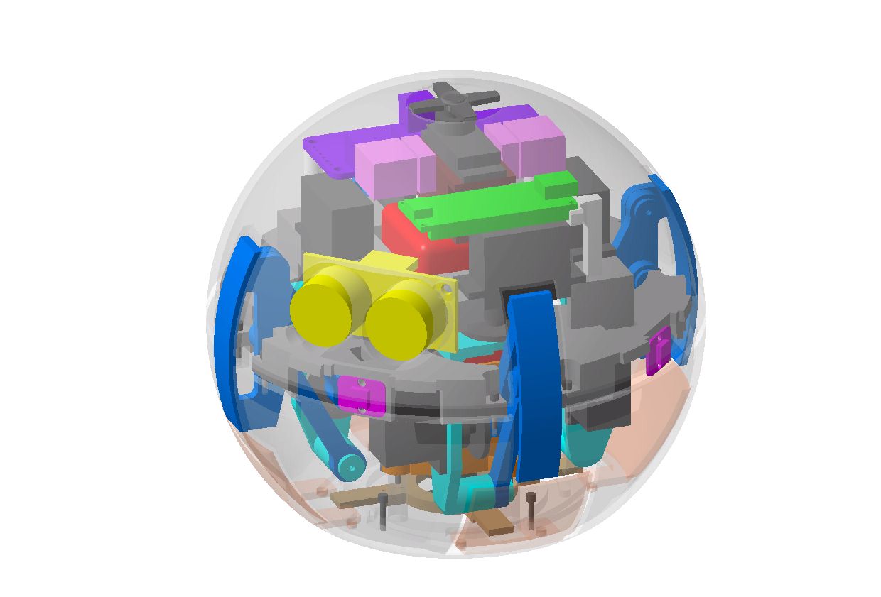 Spherical Quadruped Arduino Robot : 10 Steps (with Pictures) - Instructables