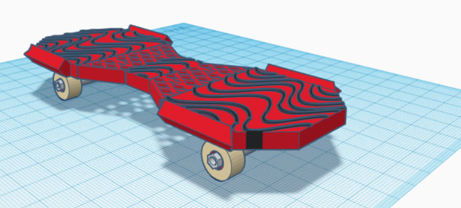 3d Skateboard Design (Tinkercad) : 3 Steps - Instructables