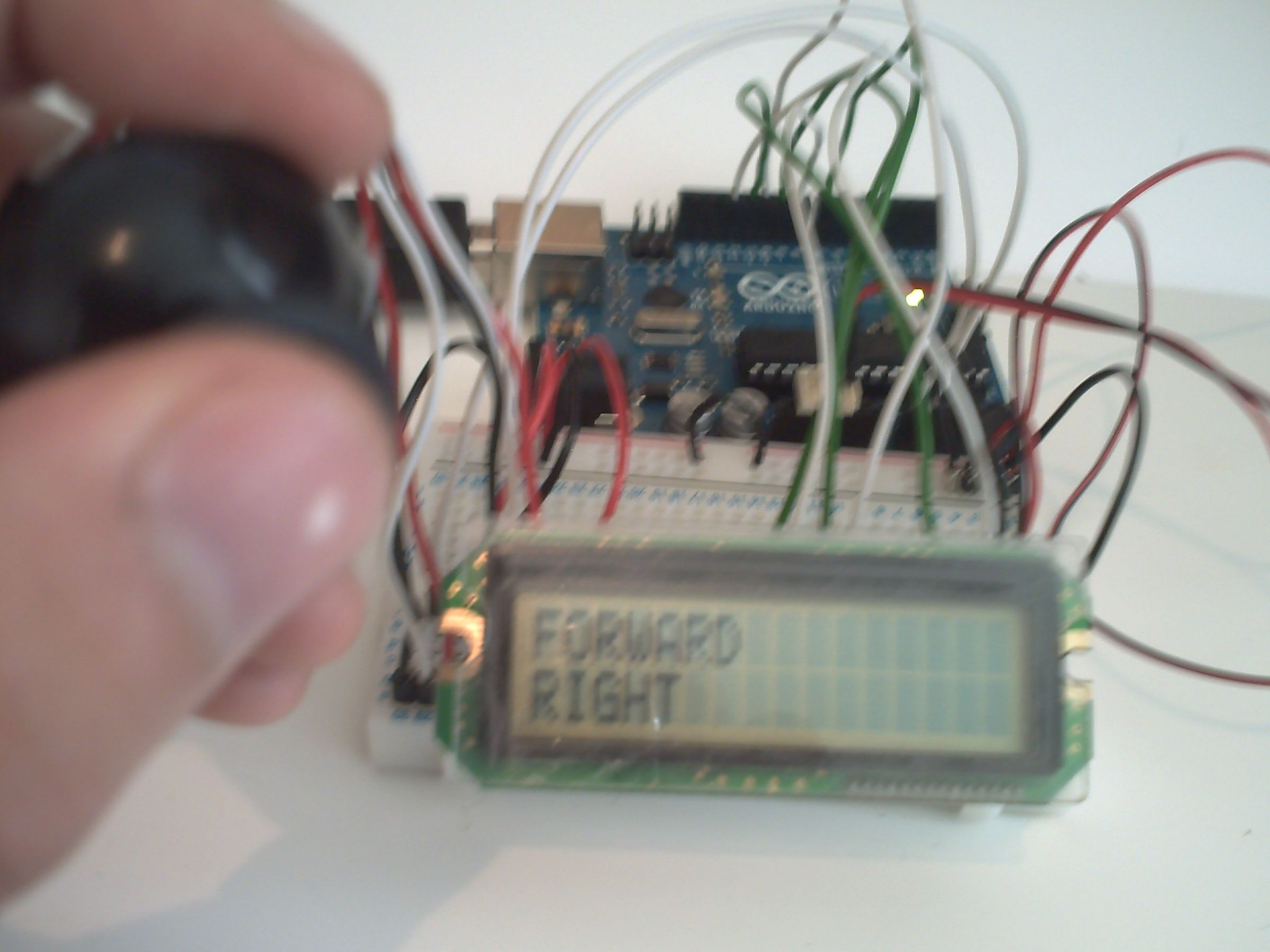 Arduino Joystick Breadboard With LCD Output : 5 Steps (with Pictures ...