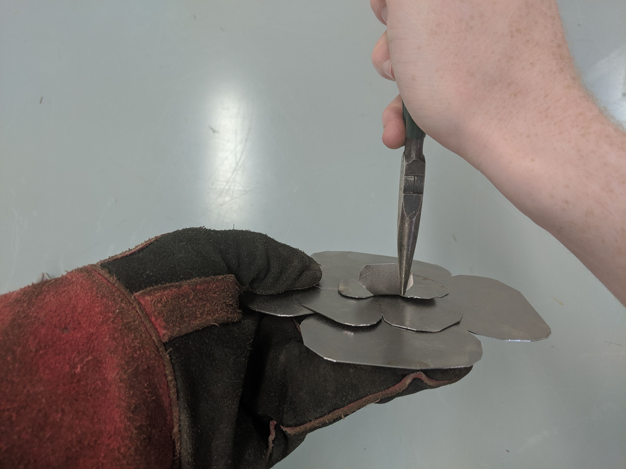 Easy Sheet Metal Flower : 6 Steps (with Pictures) - Instructables