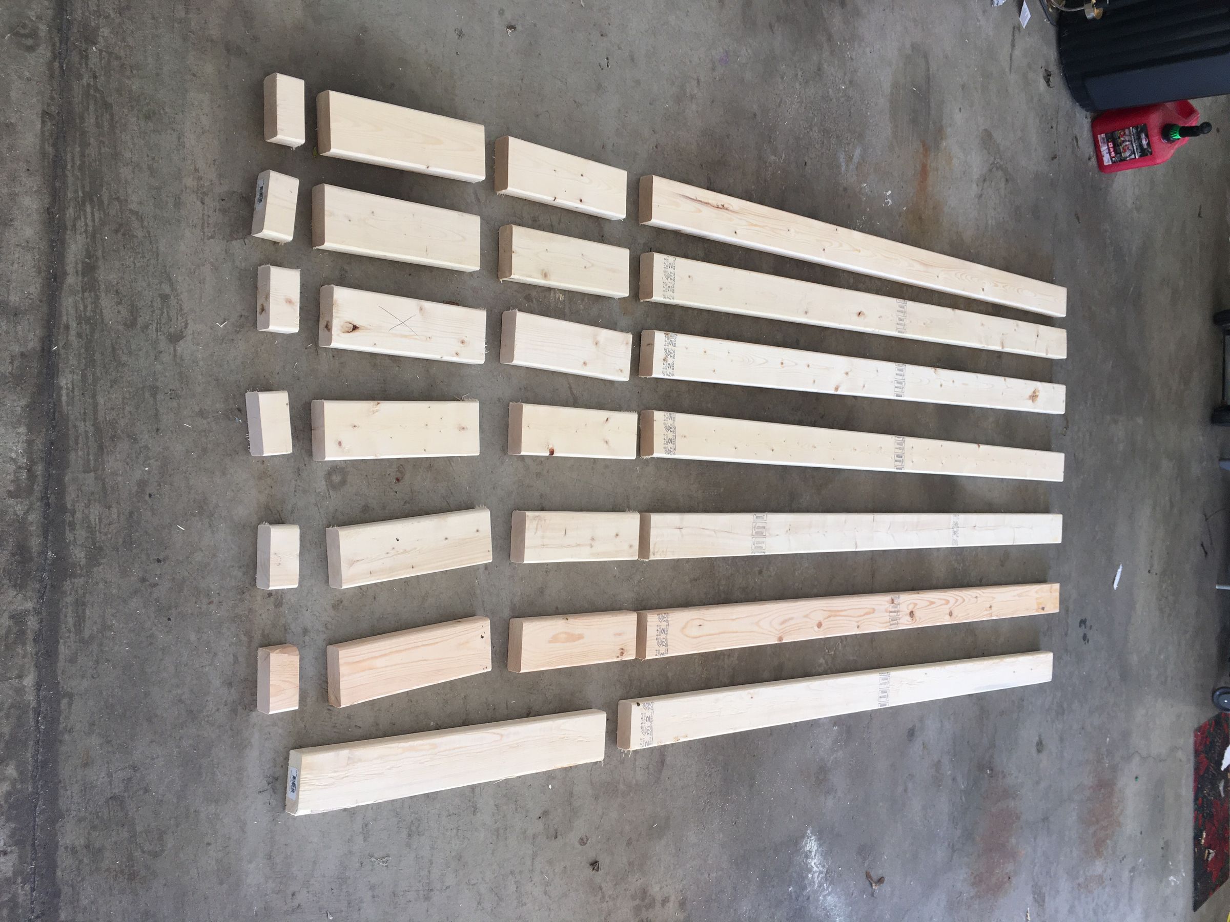 King Platform Bed From 2x4's and Plywood : 19 Steps (with Pictures ...