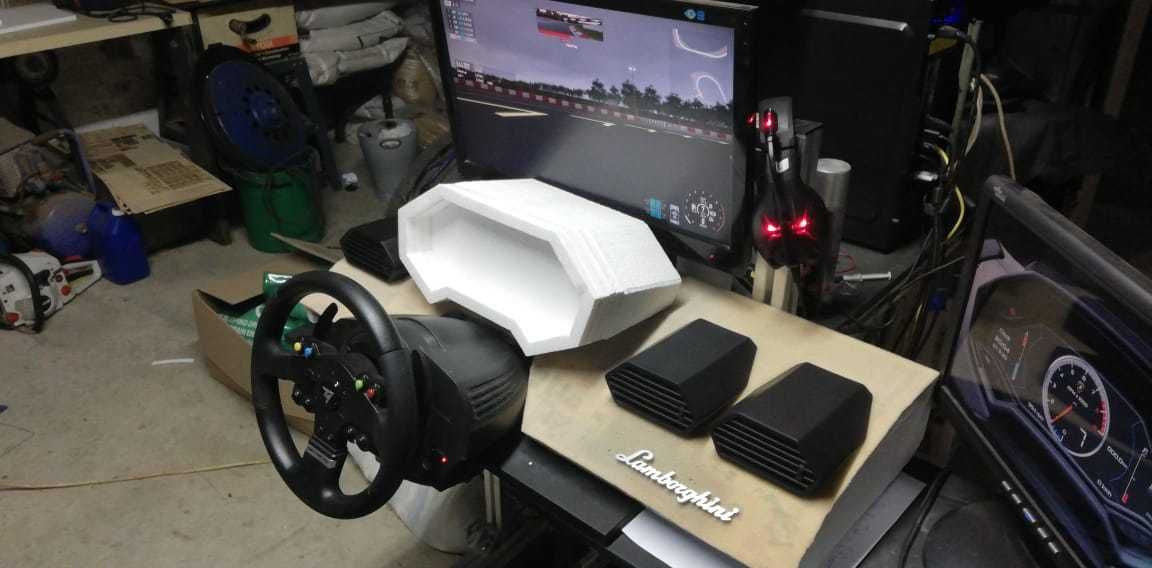 Sim Racing Rig - Lamborghini Huracan Dashboard : 9 Steps (with Pictures ...